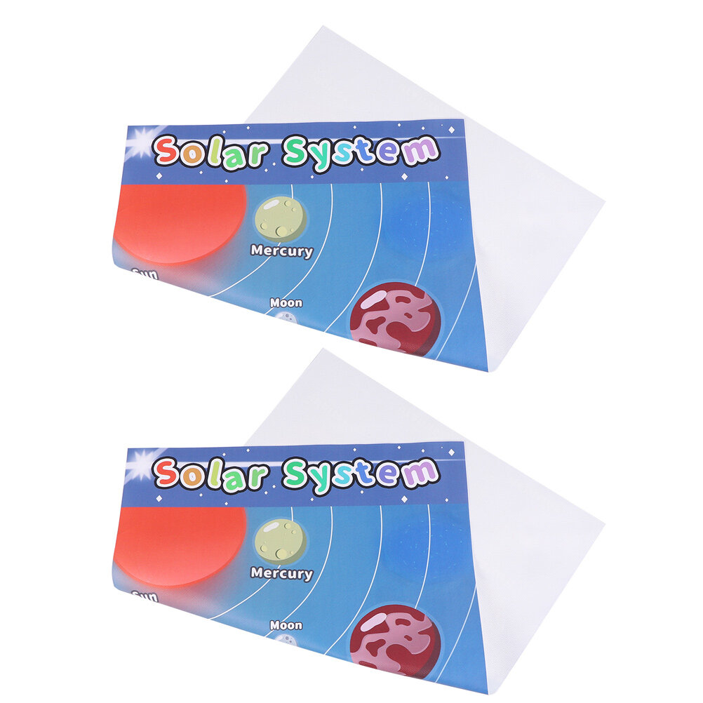 FRCOLOR 2 Pcs Poster Early Learning Posters Solar System Child ...