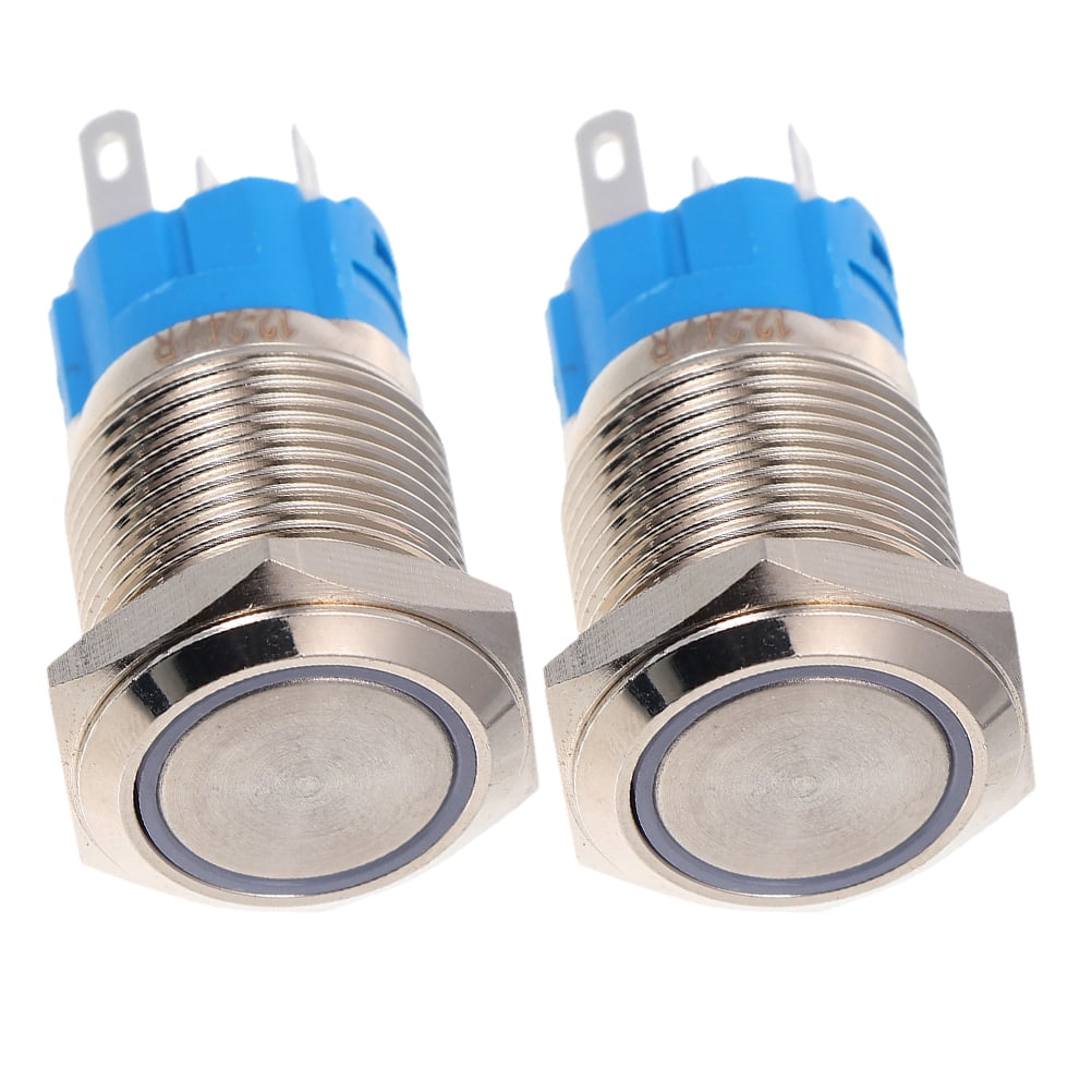 TAILTOSS Push Button Switch Assorted Color Automotive Car Modification ...