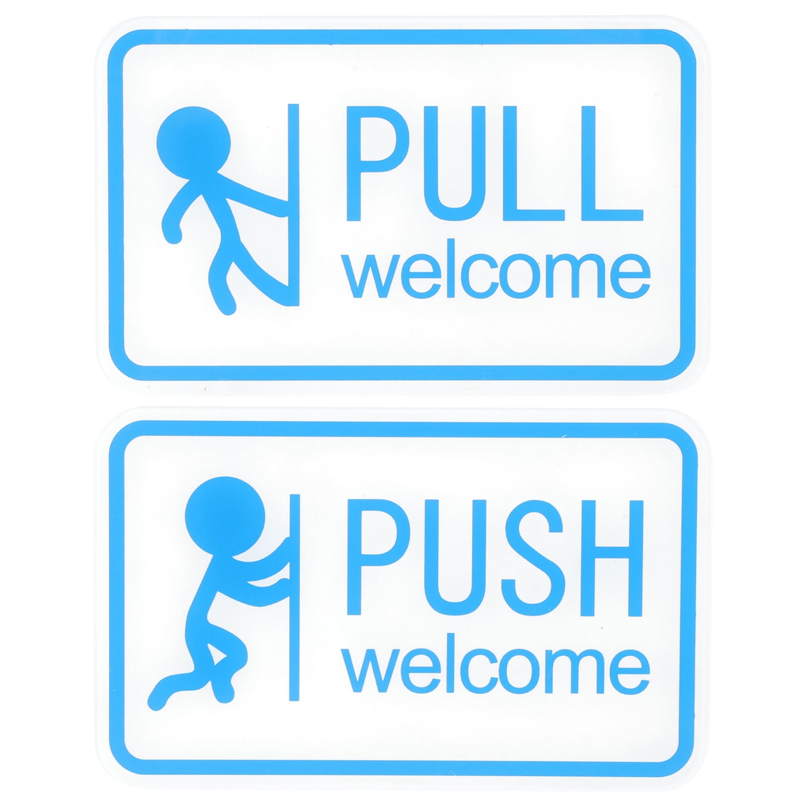 FRCOLOR 2 Pcs Push-pull Signage Open Signs for Business Window Door ...