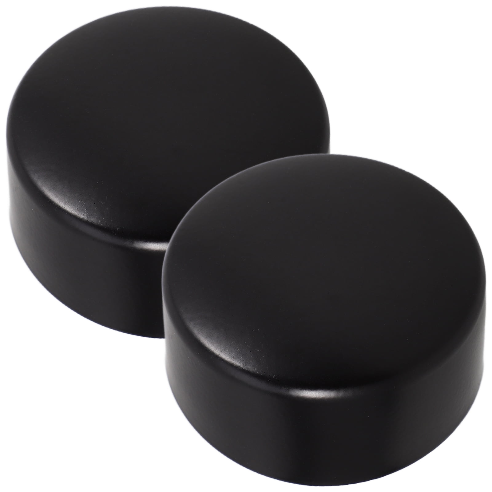 FRCOLOR 2pcs Stainless Steel Handrail End Caps Protective Cover Round ...