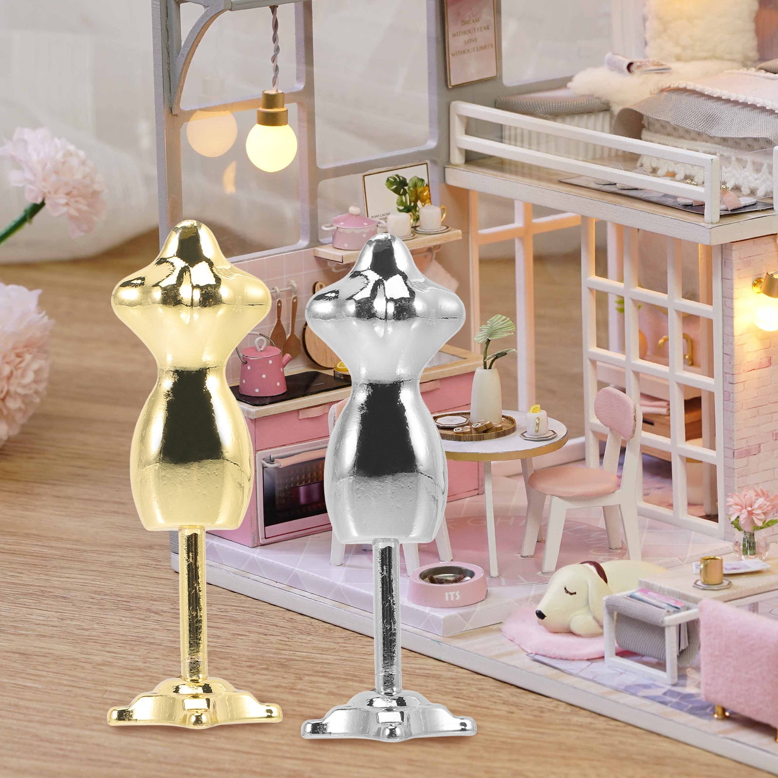 FRCOLOR 2 Pcs Rack Doll Dress Mini Mannequin Display Child - Walmart.com