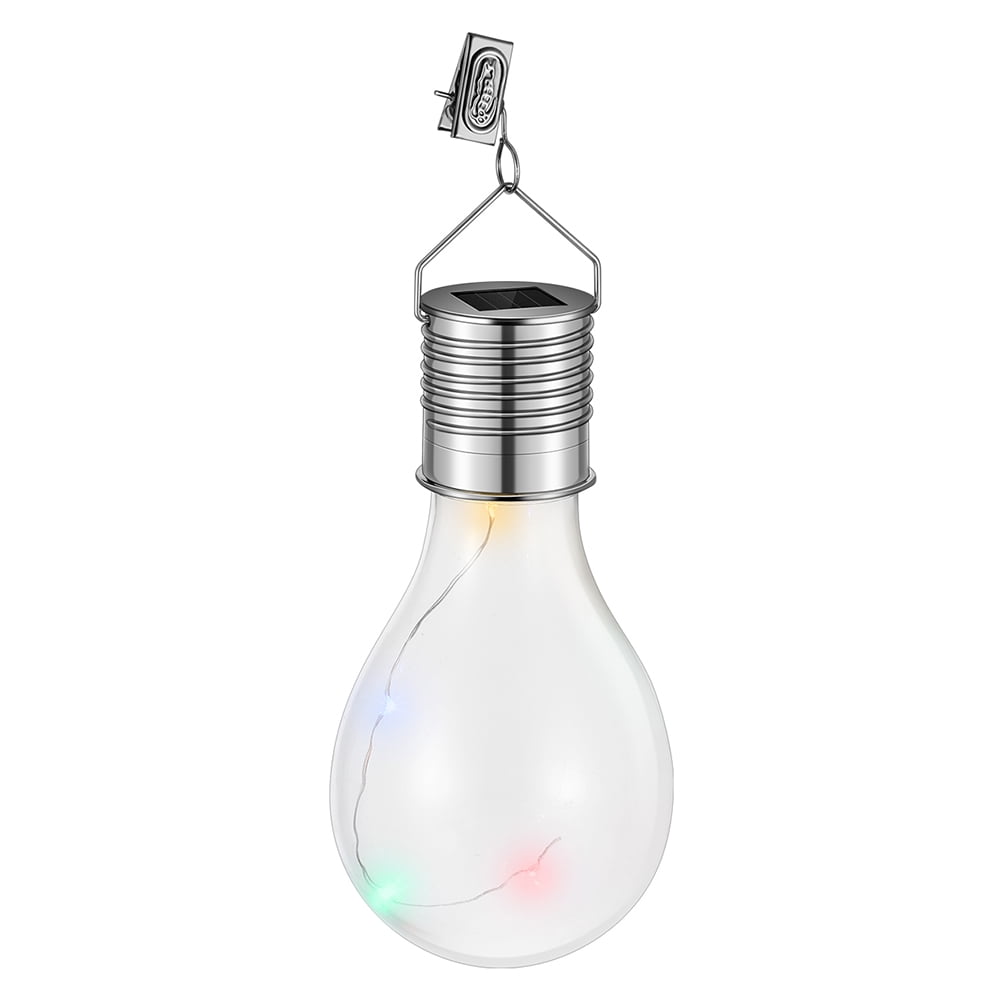 FRCOLOR 2 Pcs Single Solar Lightbulb Outdoor Pergola Lights LED ...