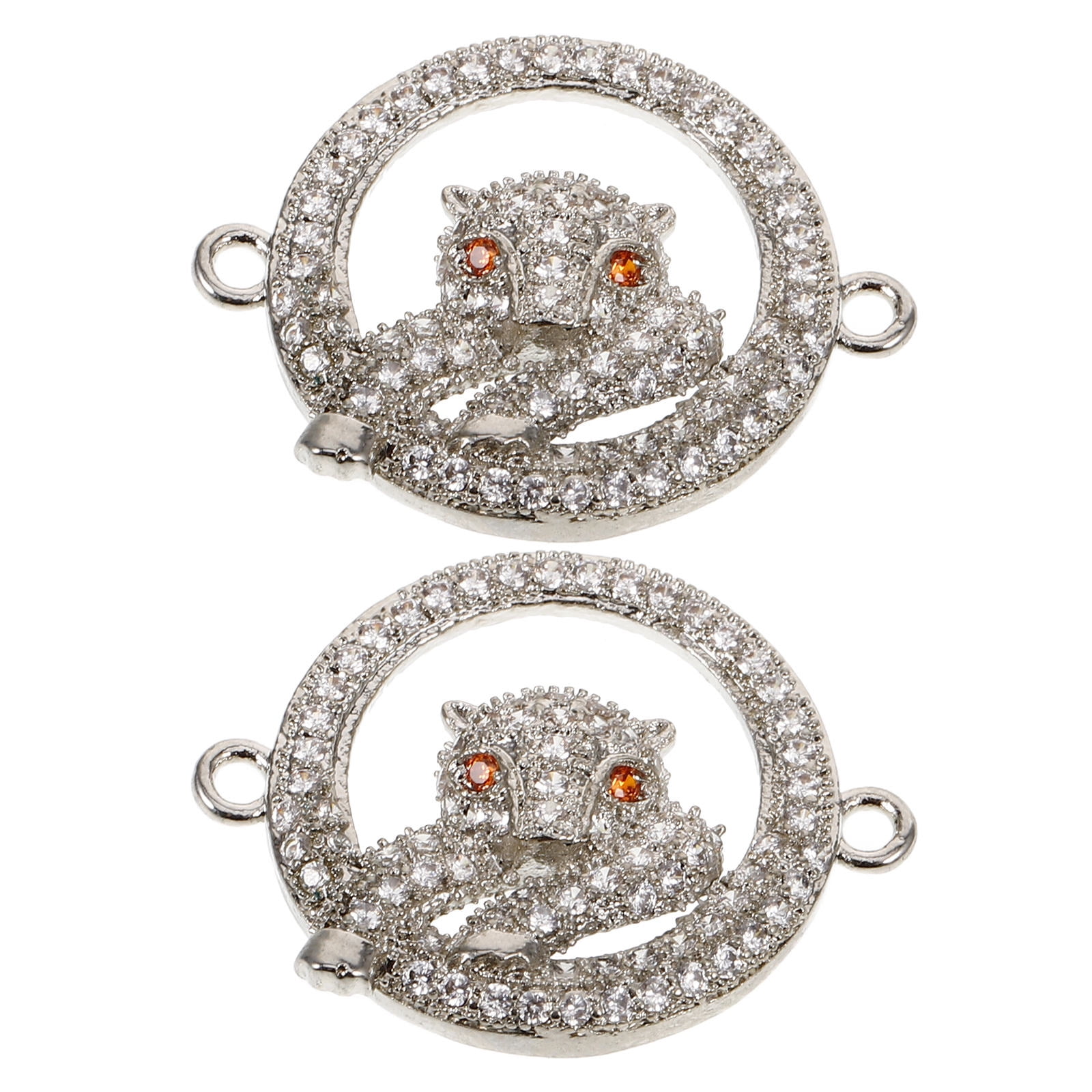 FRCOLOR 2 Pcs Toggle Clasp Necklace Snake Head Connecting Buckle ...