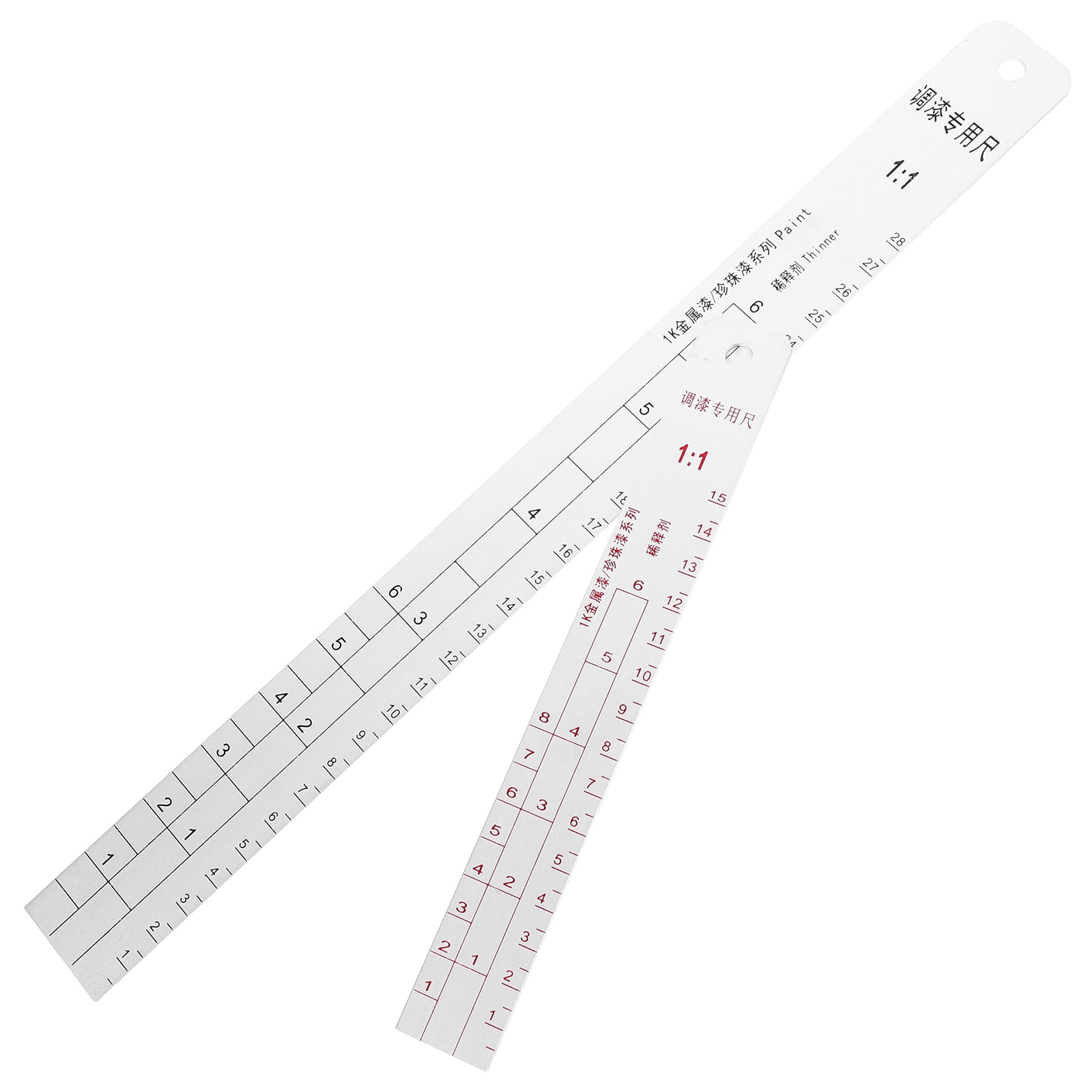 FRCOLOR 2 Pcs Vehicle Paint Mixing Scale Coating Color for Cars ...