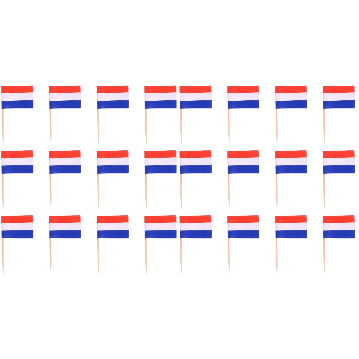 FRCOLOR 2 Pieces Toppers National Flag Picks Finger Foods - Walmart.com