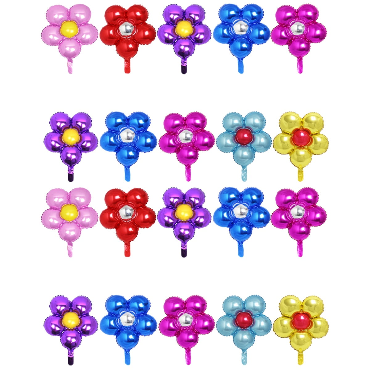 FRCOLOR 2 Pieces Wedding Shower Decorations Flower Balloon Safe ...