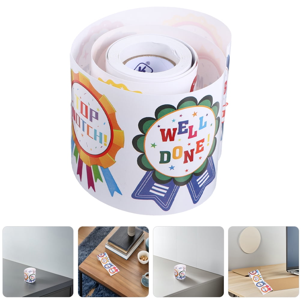 FRCOLOR 2 Rolls Award Stickers Children Adhesive Badge Labels Fun ...