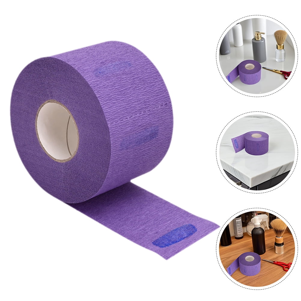 FRCOLOR 2 Rolls of Hairdressing Neck Strips Stretchy Paper Neck Wraps ...