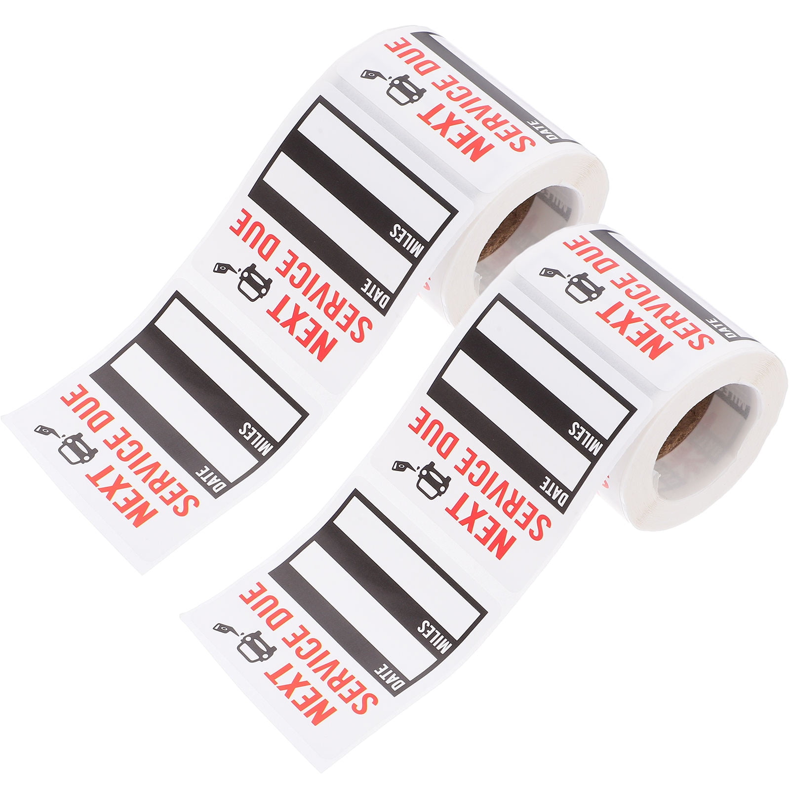 FRCOLOR 2 Rolls Oil Change Stickers for Windshield Service Reminder ...