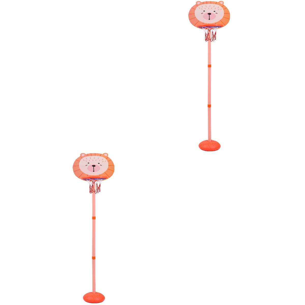 FRCOLOR 2 Sets Basketball Throwing Hoop Kit Hoops Kids Baby Toddler ...