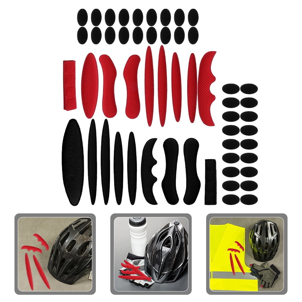 FRCOLOR 2 Sets Bicycle Helmet Replacement Pads Universal Foam Inserts ...