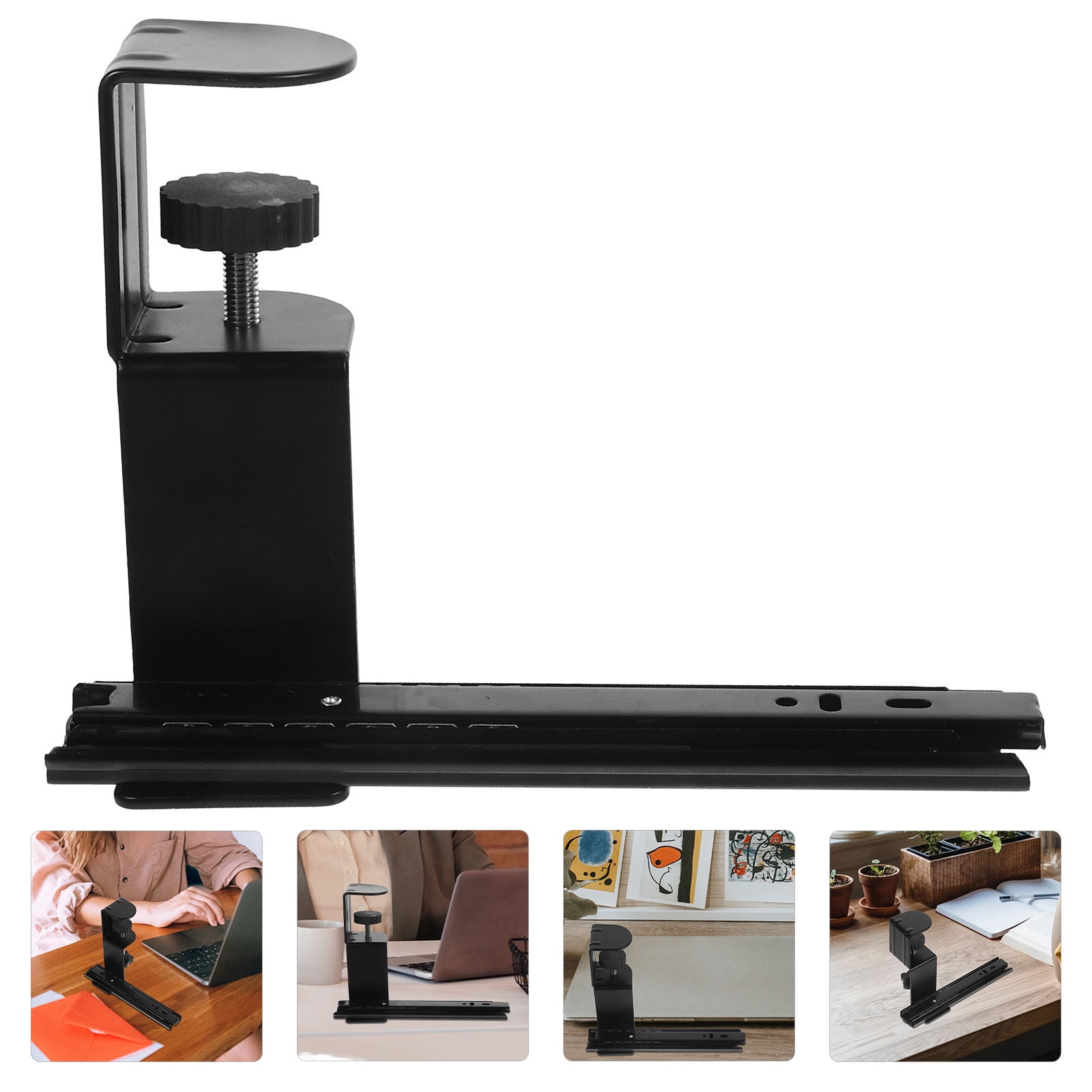 FRCOLOR 2 Sets Desktop Extension Board Adjustable Drawers Slides Office ...