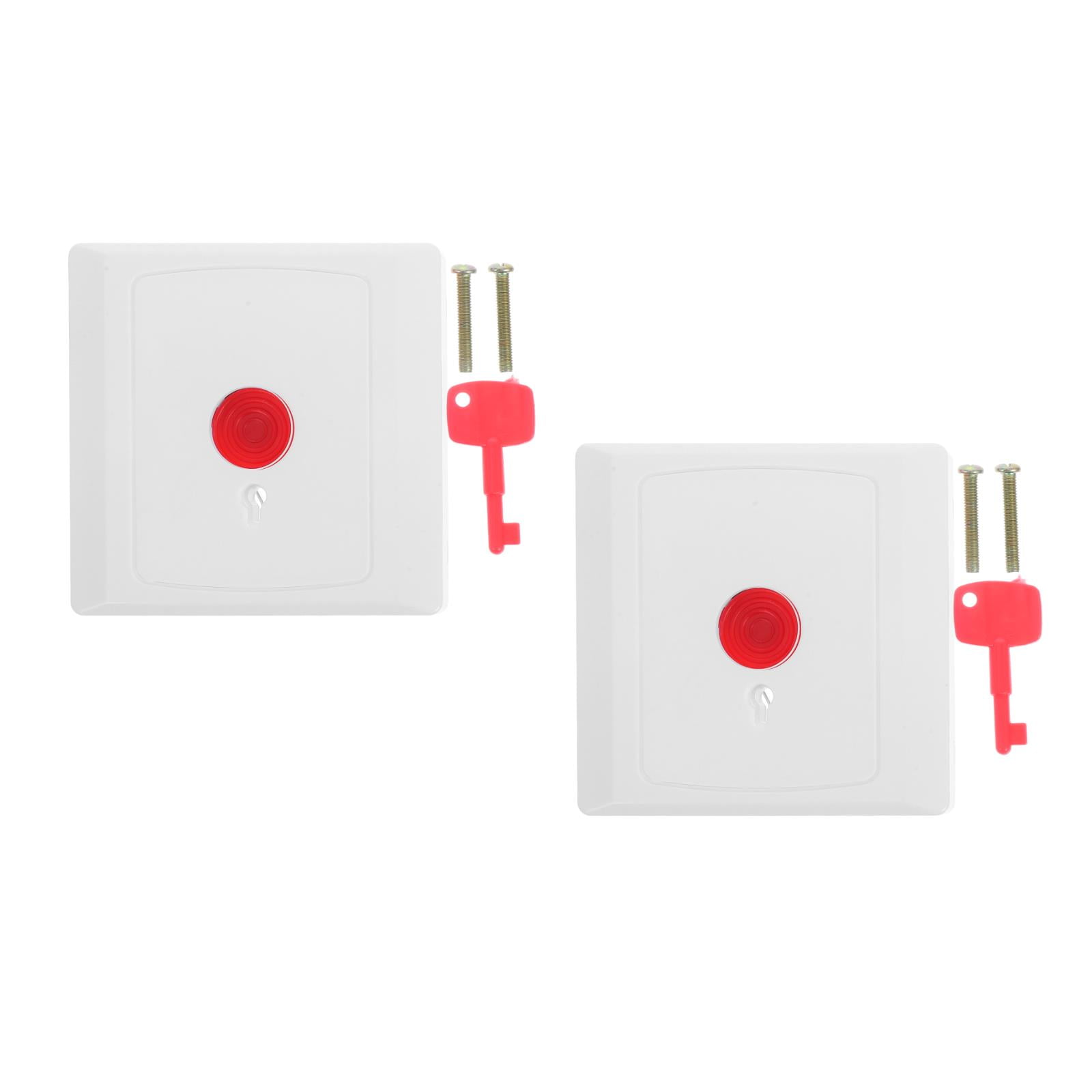 FRCOLOR 2 Sets Emergency Call Button Calling Help Button Wall Mounted ...