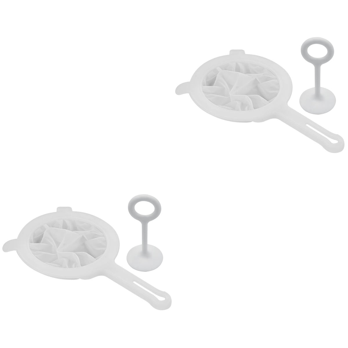 FRCOLOR 2 Sets Fine Mesh Strainer with Press Rod Food Filter Strainer ...