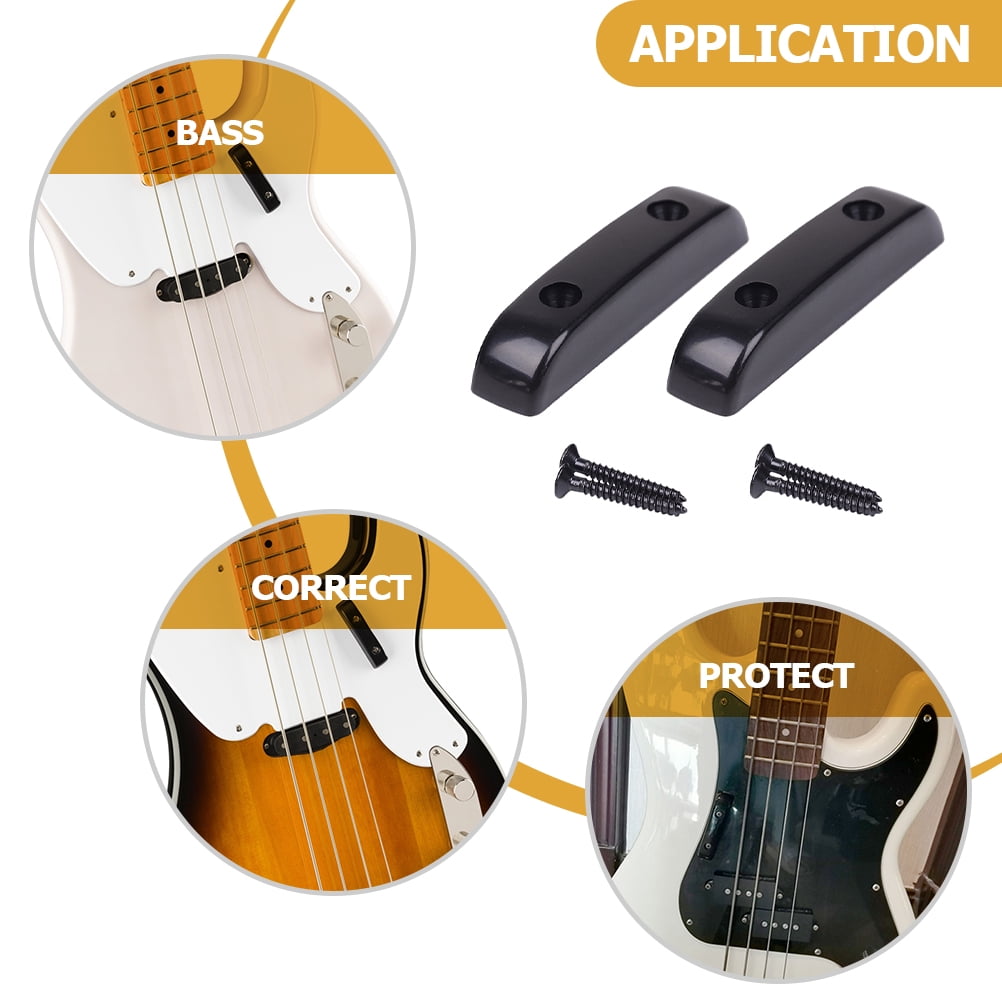FRCOLOR 2 Sets 电贝斯拇指托 Finger Thumb Brace Left Hand Thumbs Instruments ...