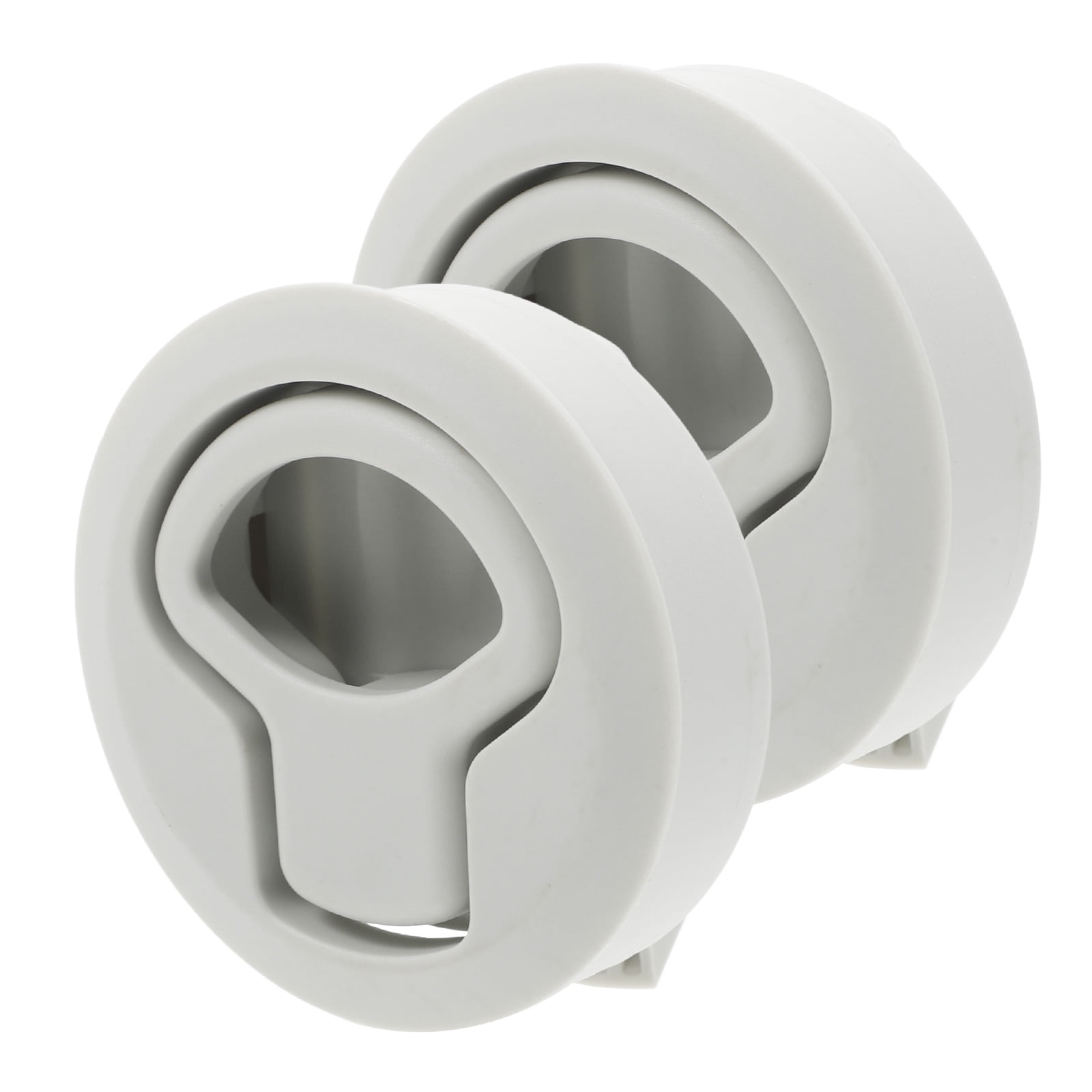 FRCOLOR 2 Sets Hammer Door Lock Marine Slam Latch Boat Stainless White ...
