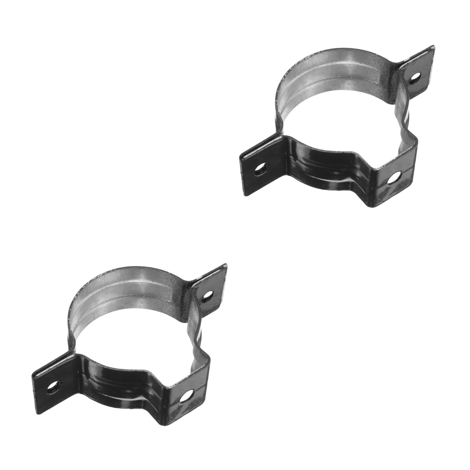 FRCOLOR 2 Sets Metal Rigid Pipe Strap Aluminum Alloy Cable U Bracket ...