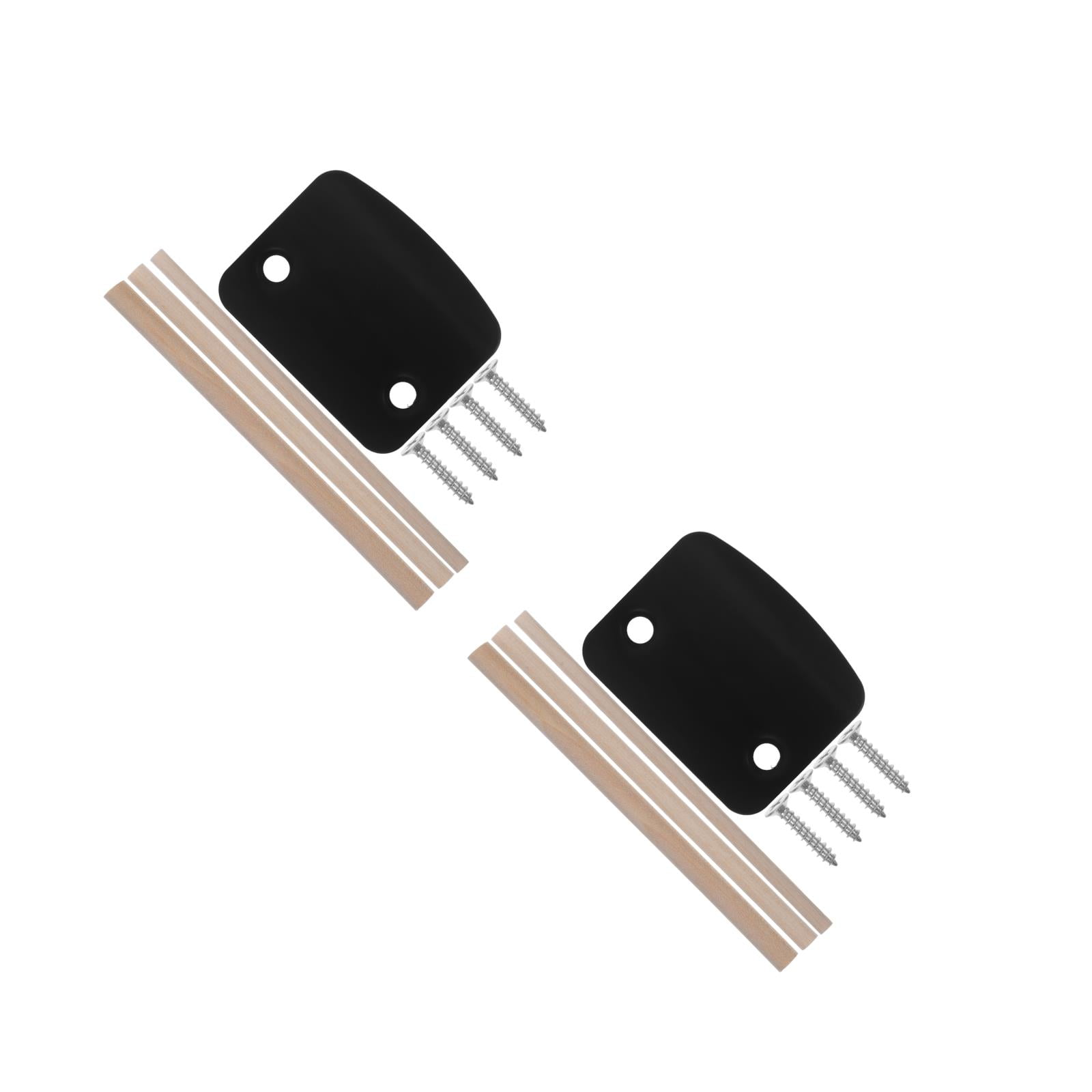 FRCOLOR 2 Sets Of Door Hinge Filler Plate Door Strike Plate Filler ...