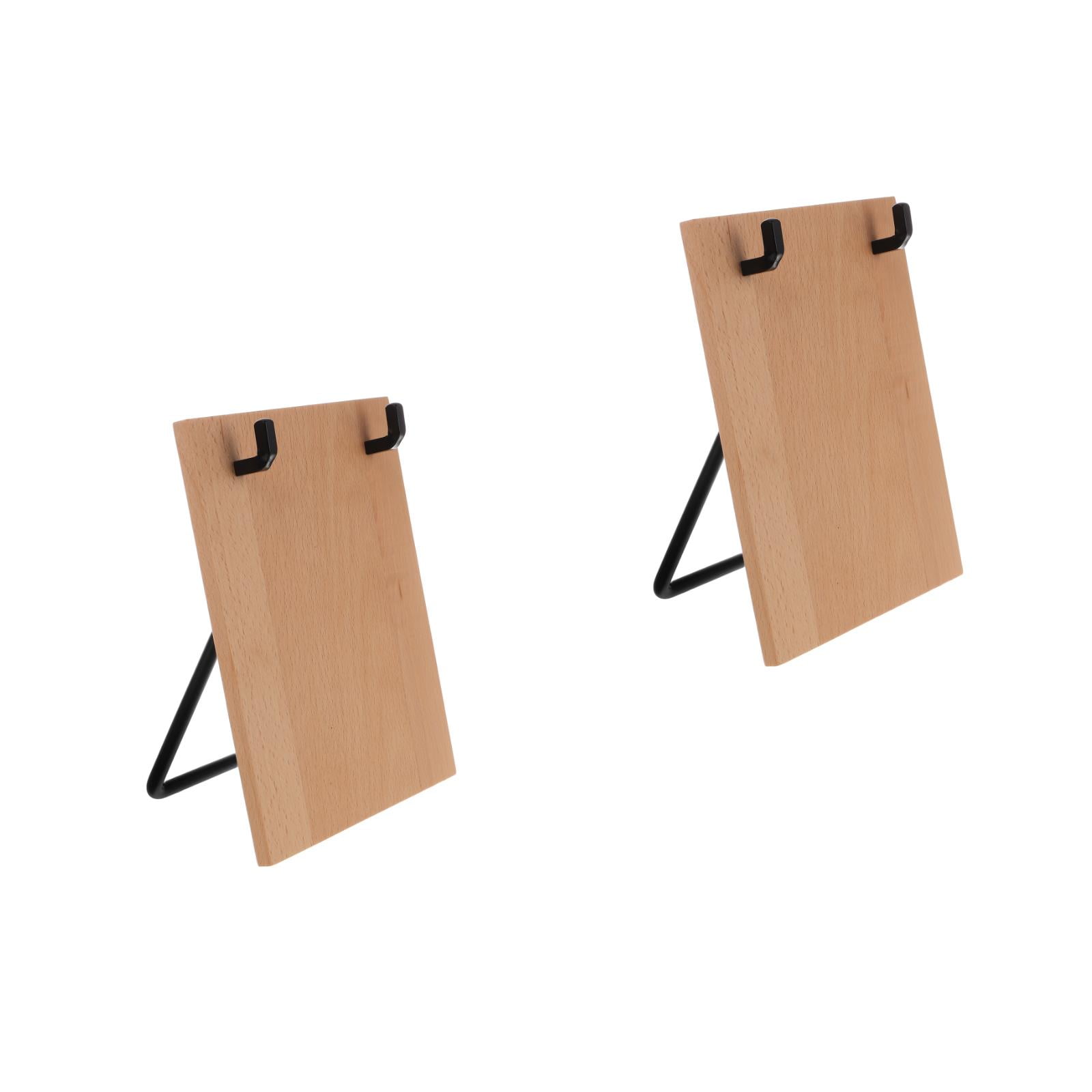 FRCOLOR 2 Sets Rustic Calendar Holder and Photo Display Rack Simple ...