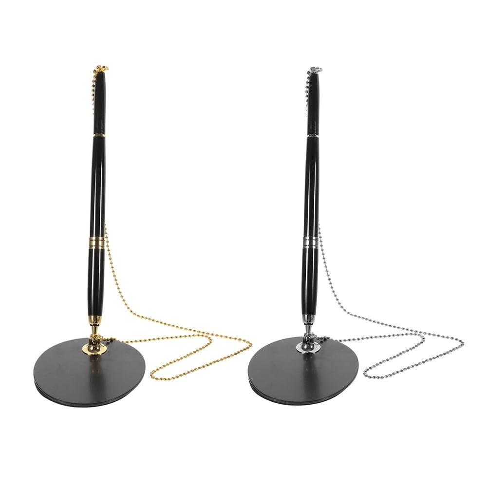 FRCOLOR 2 Sets Secure Counter Pens With Adhesive Chain Writing Pen For ...