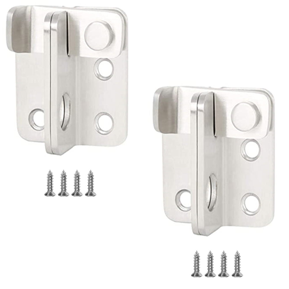 FRCOLOR 2 Sets Sliding Door Lock Fence Latches for Gates Security ...