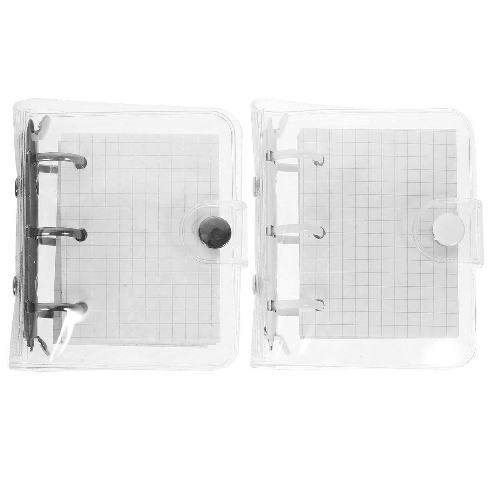 FRCOLOR 2 Sets Small Notebooks Scrapbook Binder Ledger Mini Travel ...