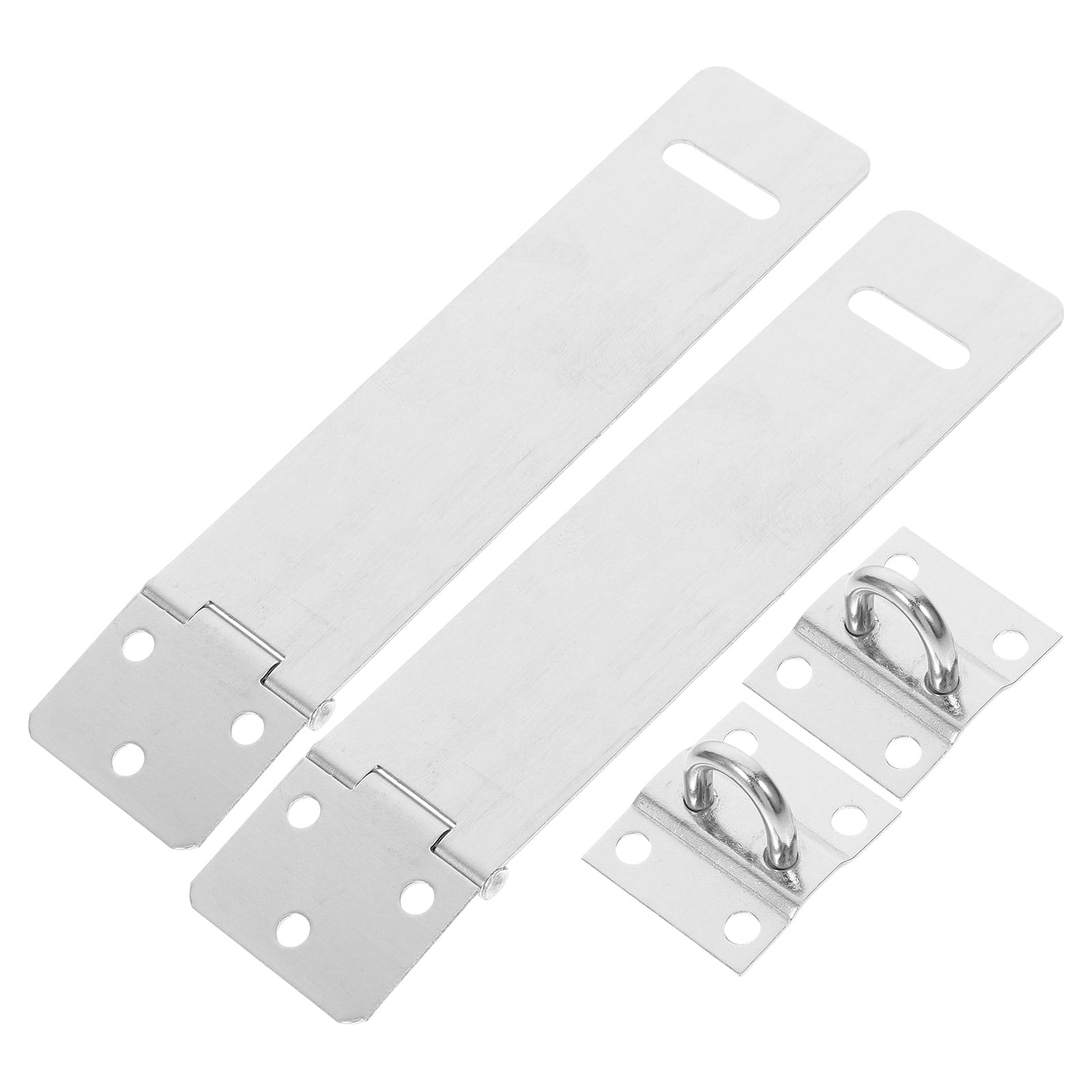 FRCOLOR 2 Sets Stainless Steel Security Lock Padlock Hasp Indoor And ...