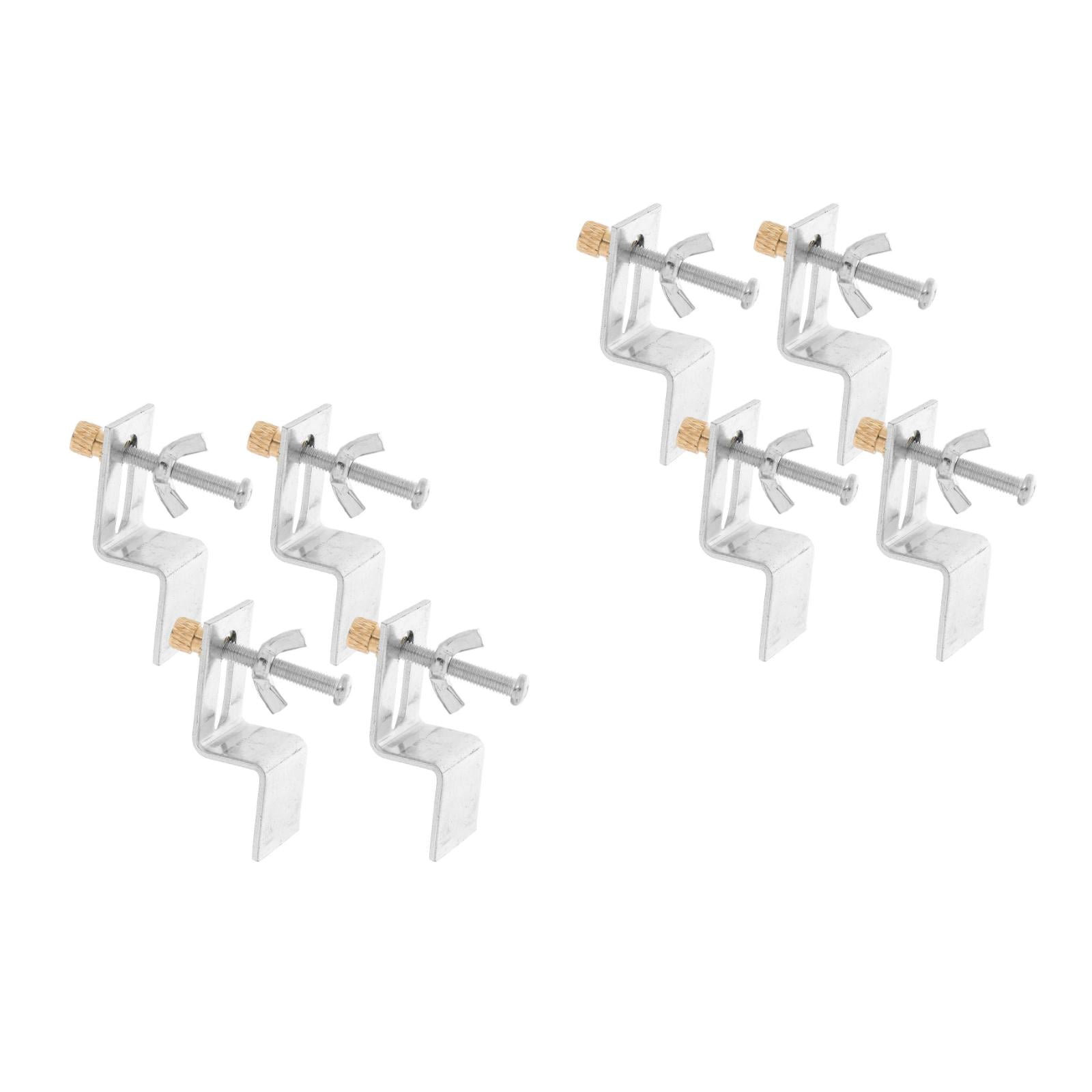 FRCOLOR Raindrops 2 Sets Kitchen Sink Clips Undermount Bracket for Sink ...