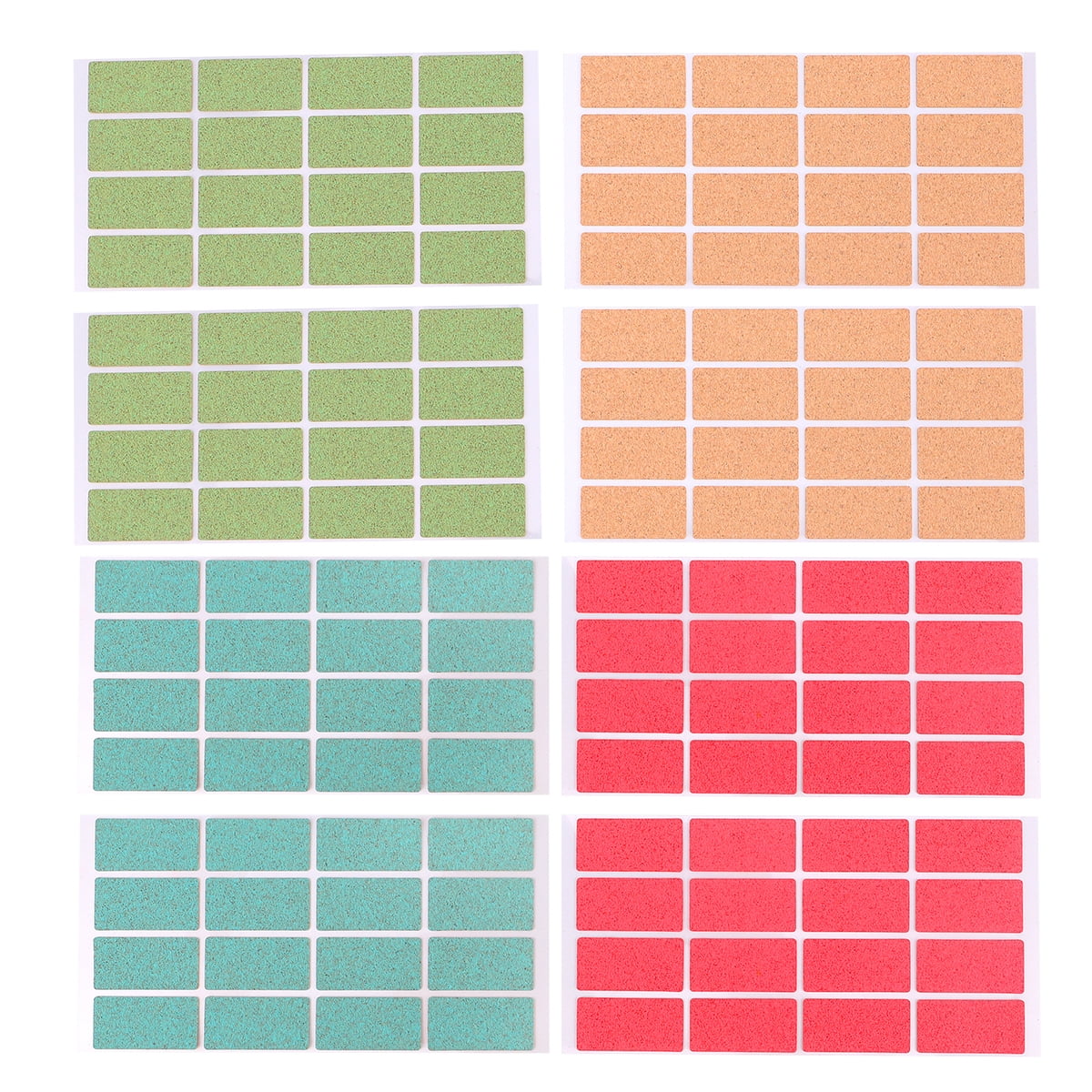 FRCOLOR 2 Sets Waterproof Label Sticker Classification Clear Stickers ...