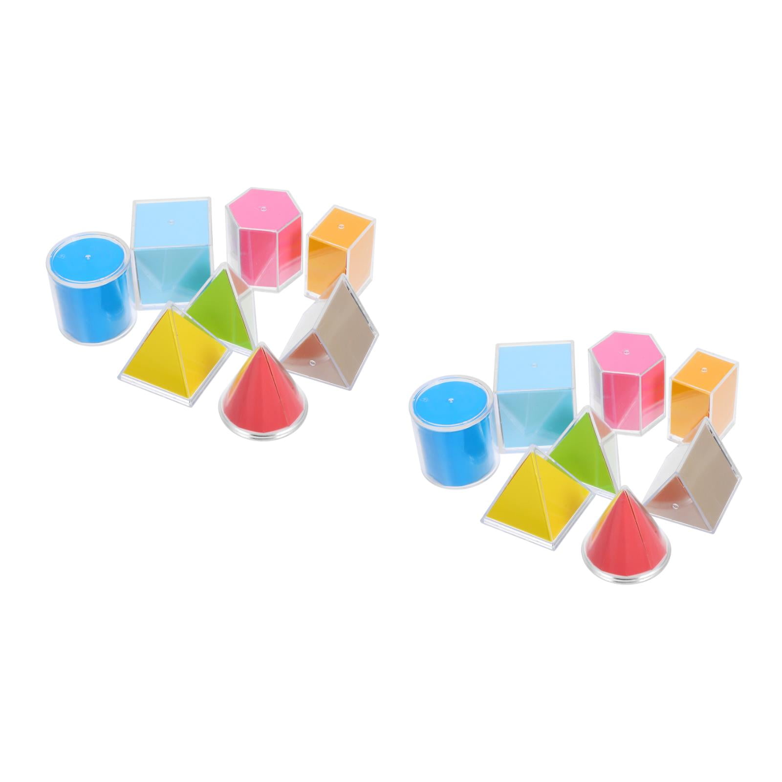 FRCOLOR 2 Sets geometric models geometric solids manipulative geometric ...