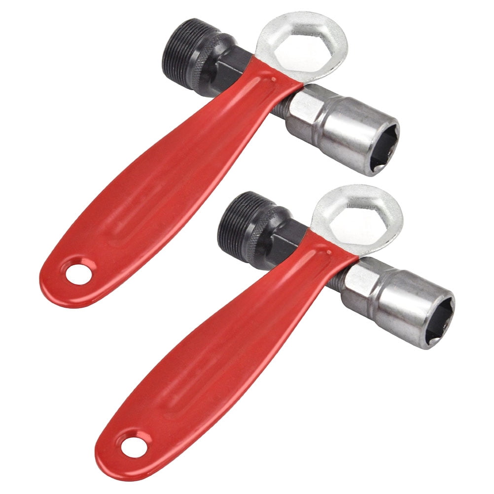 FRCOLOR 2 Sets of Bicycle Crank Puller Tool Bike Crank Extractor Bottom ...