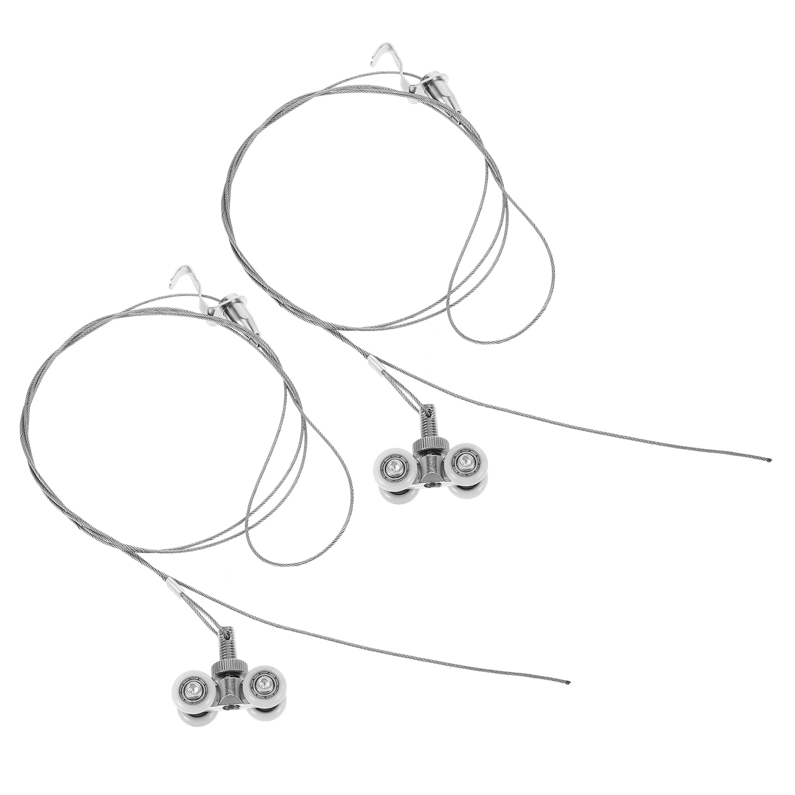 FRCOLOR 2 Sets of Wire Rope Hanger Stainless Steel Picture Frame ...