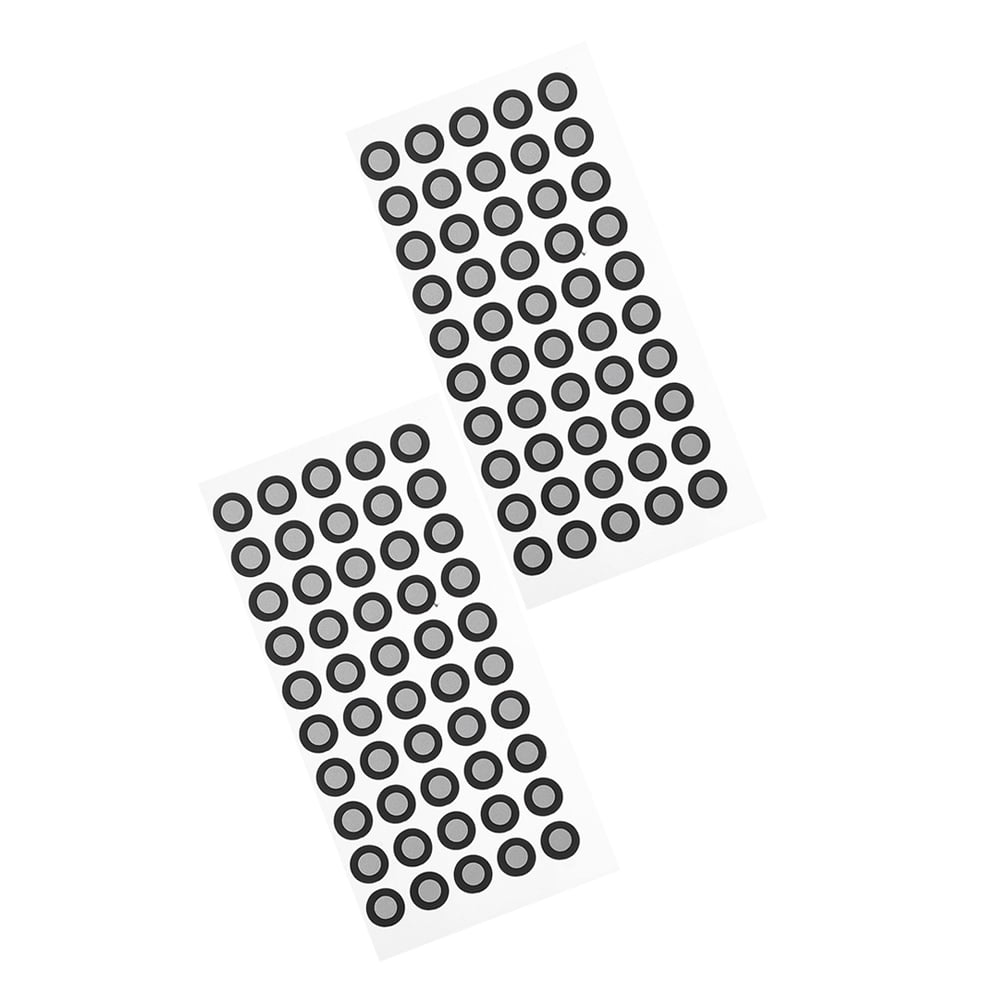 FRCOLOR 2 Sheets Of 3d Scanner Reflective Marker Points Reflective 3d ...