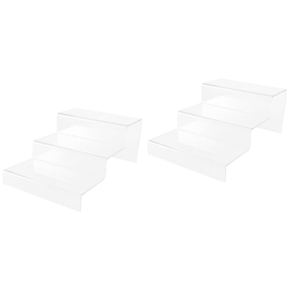 FRCOLOR 2 pcs T-shape Rack Display Holder Acrylic Storage Rack Showing ...