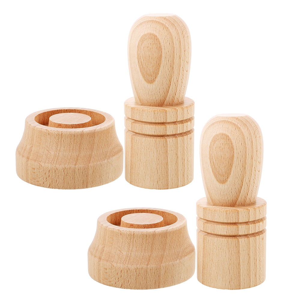 FRCOLOR 2 sets Paper Pot Maker Wood Newspaper Plant Pot Maker Gardening ...