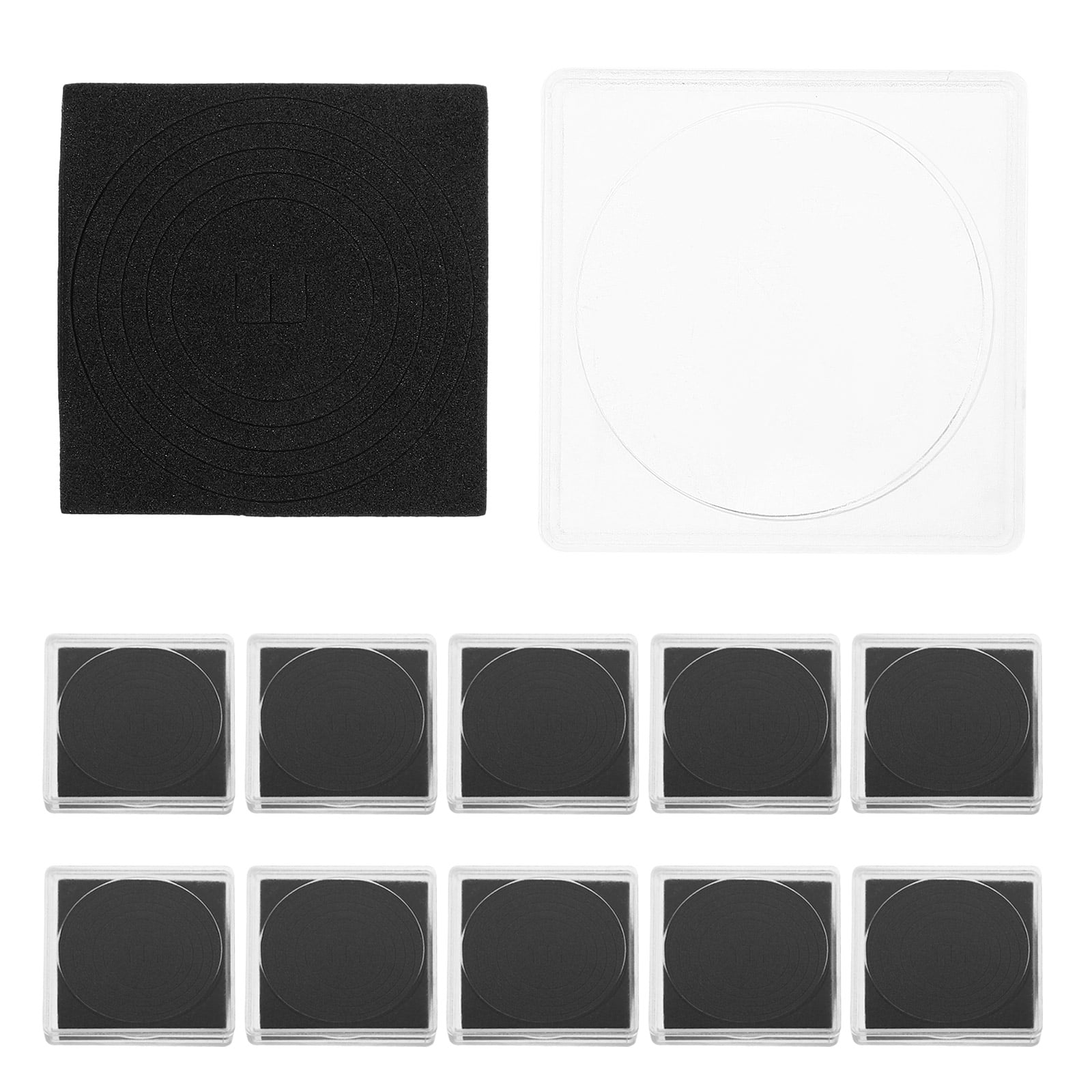 FRCOLOR 20 PCS Coin Holders for Collectors Collection Box - Walmart.com