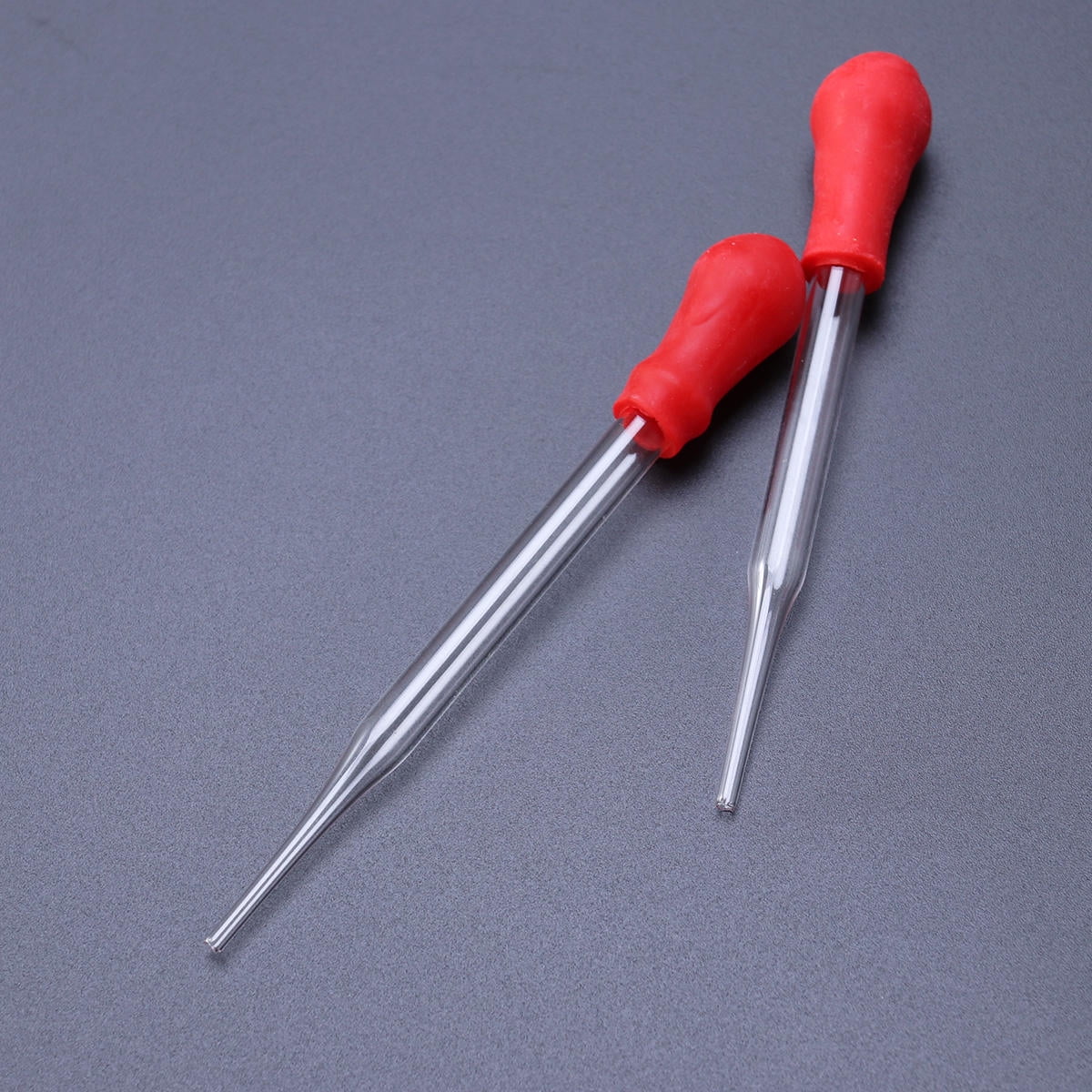 FRCOLOR 20 PCS Dropper Pipette Eyedropper Liquid Droppers for Kids Red ...