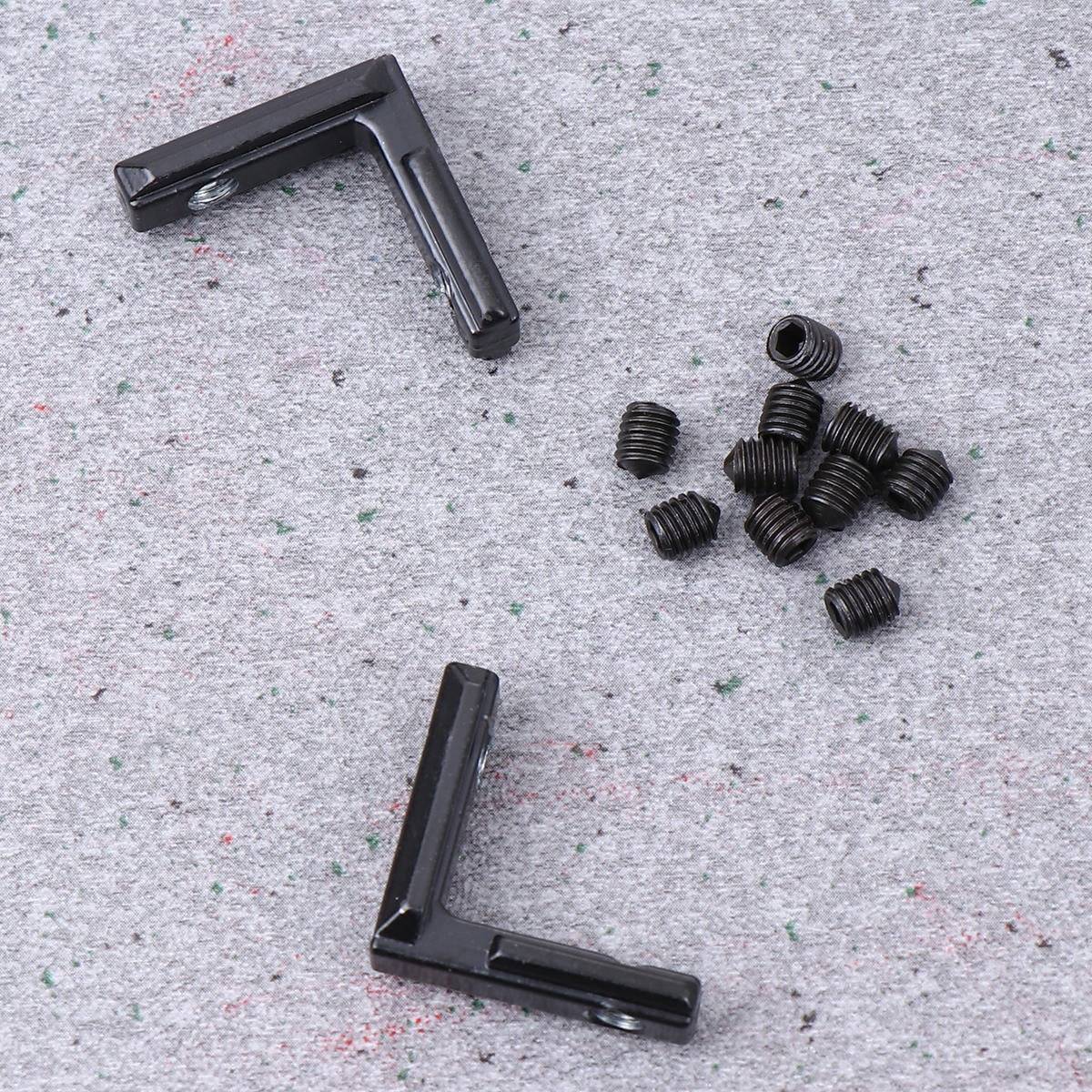FRCOLOR 20 Pcs Aluminum Extrusion Corner Bracket Connector - Walmart.com