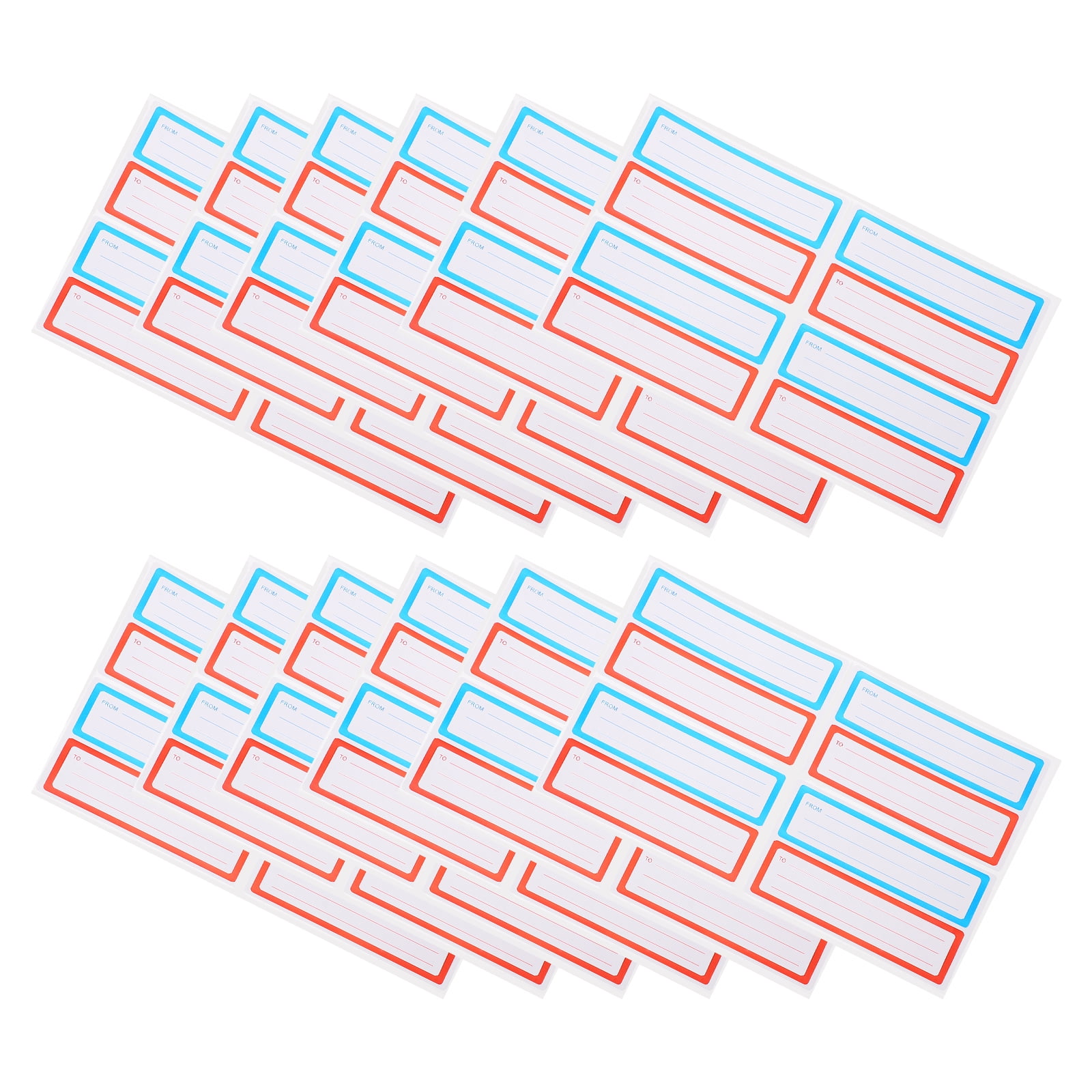 FRCOLOR 20 Pcs Blank Label Stickers Handwritten Labels Self-adhesive ...