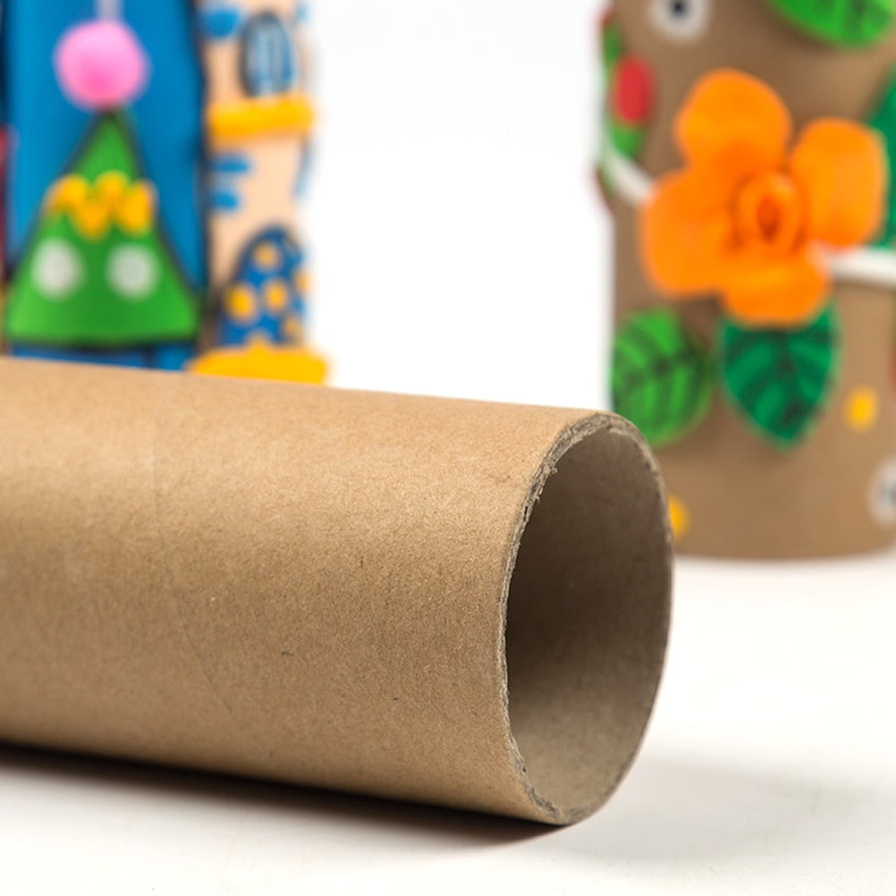 FRCOLOR 20 Pcs Blank Paper Tubes Large Drawing for Kids Bulk Wrapping ...