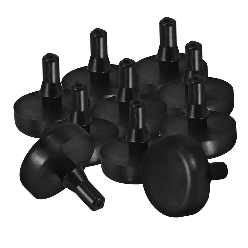 KAKOWELY Brake Pedal Stop Pad Brake And Clutch Pedal Rubber Stoppers ...