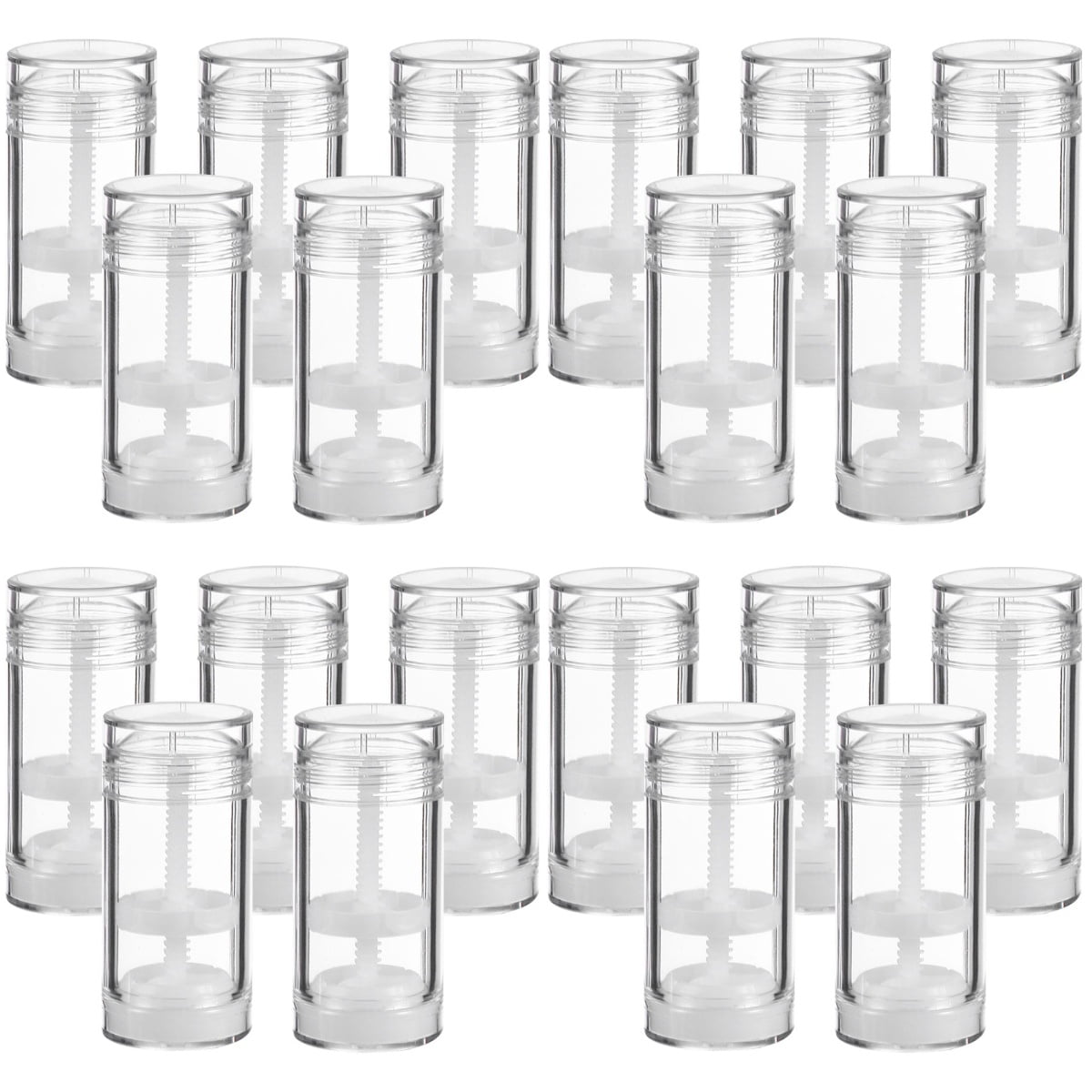 FRCOLOR 20 Pcs Cream Container Rotating Containers Empty Cream Bottles ...