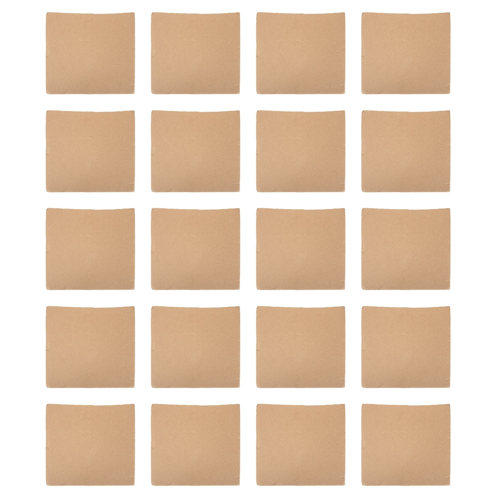 FRCOLOR 20 Pcs DIY Corrugated Cardboard Paperboard for Projects Baby ...