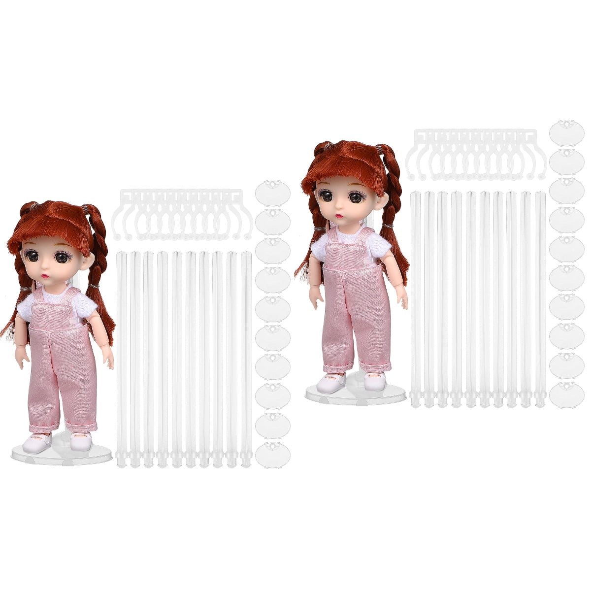 FRCOLOR 20 Pcs Doll Stands Doll Holder Doll Bracket Doll Support Doll ...