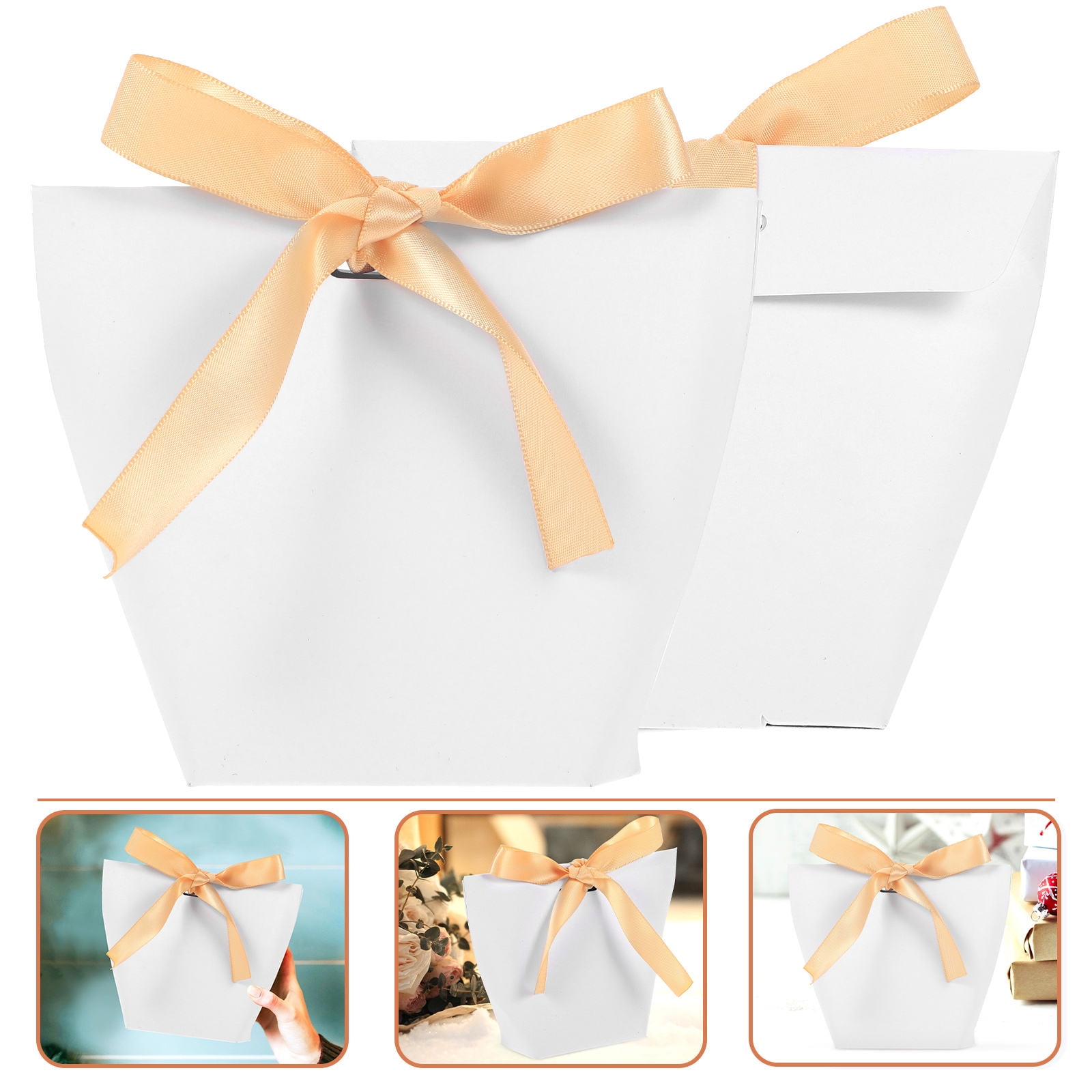 FRCOLOR 20 Pcs Gift Wrapping Bag Birthday Party Bags Small Goodies ...