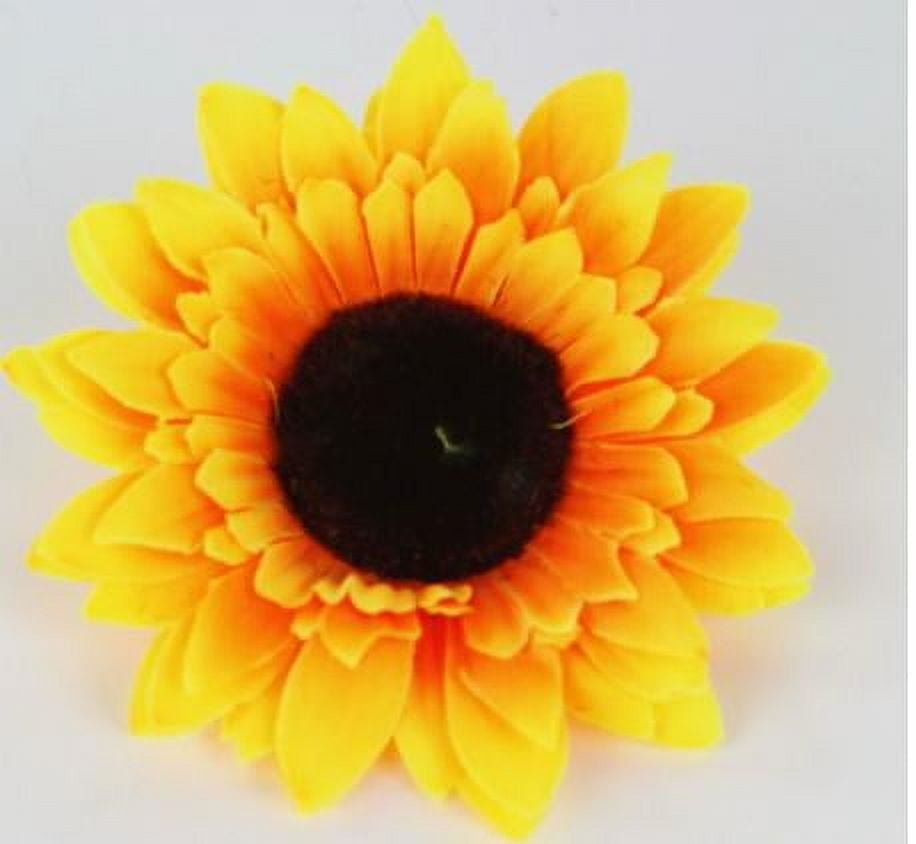 FRCOLOR 20 Pcs Realistic Artificial Sunflowers Fake Sunflower Heads ...