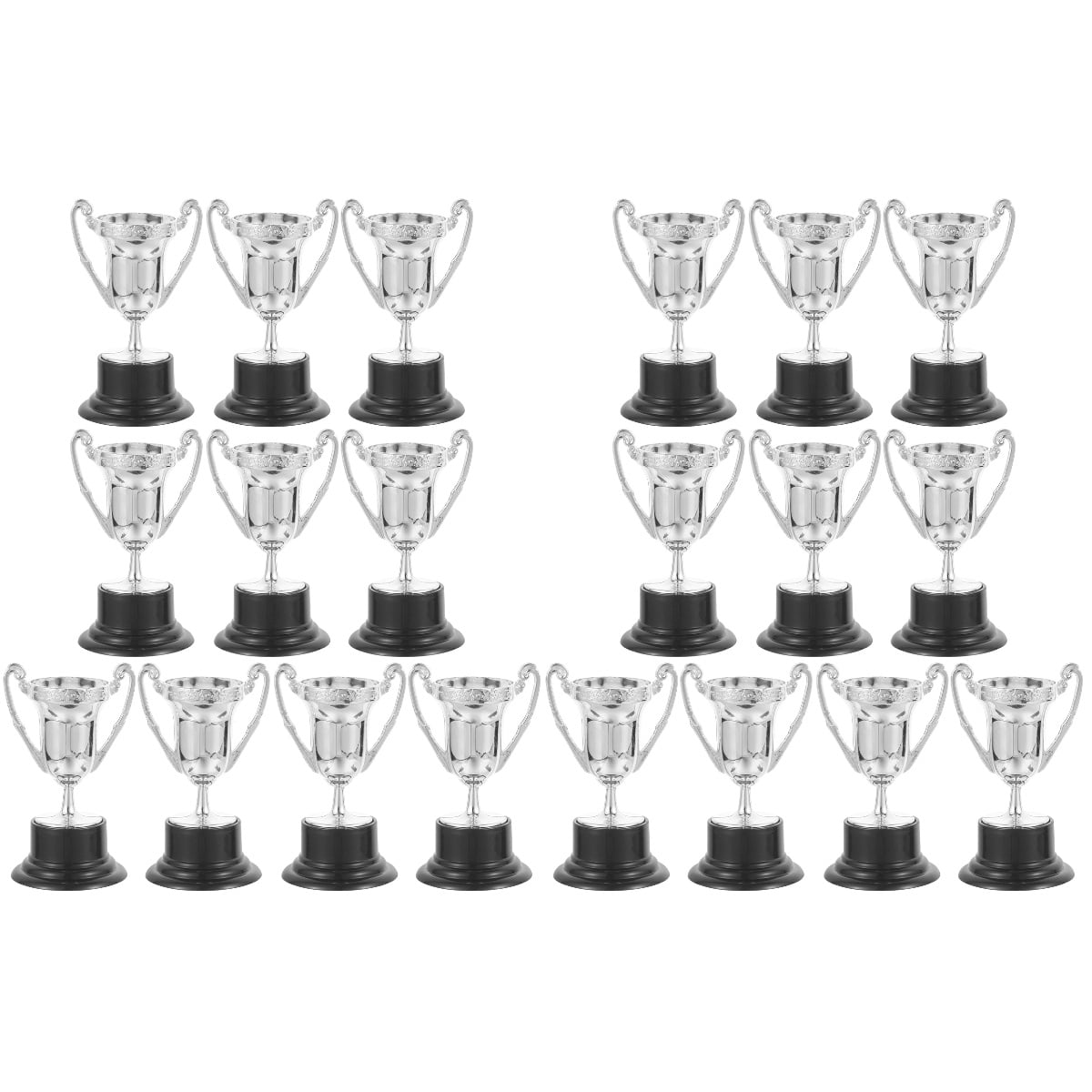FRCOLOR 20 Pcs Sports Trophy Props Kids Winning Prizes Plastic Trophy ...