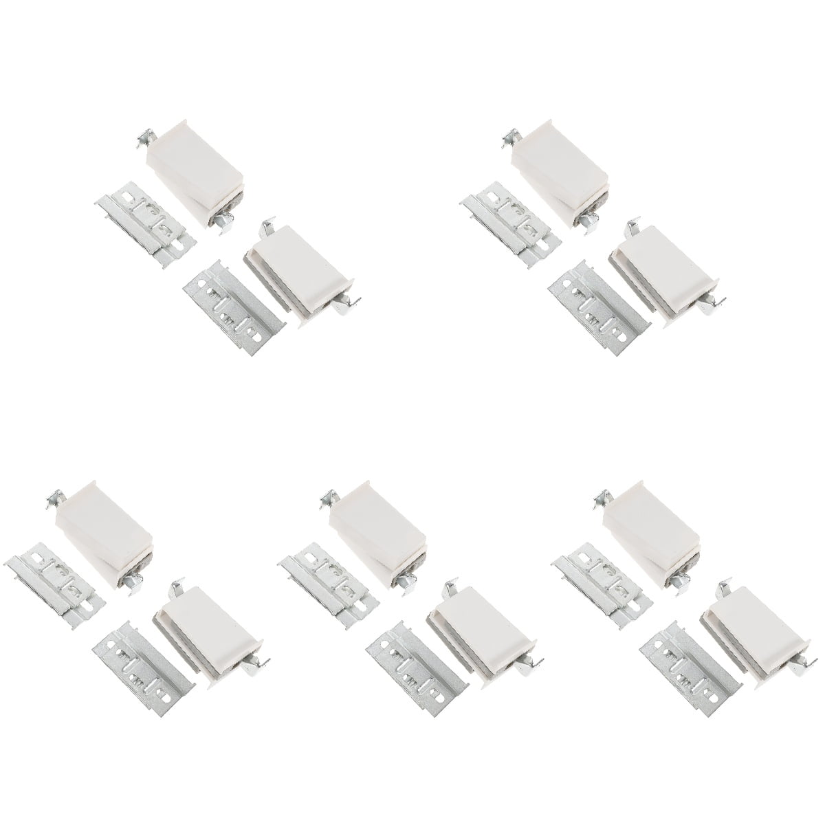 FRCOLOR 20 Sets Cabinet Hinge Corner Brace Cabinet Hanger Suspension ...