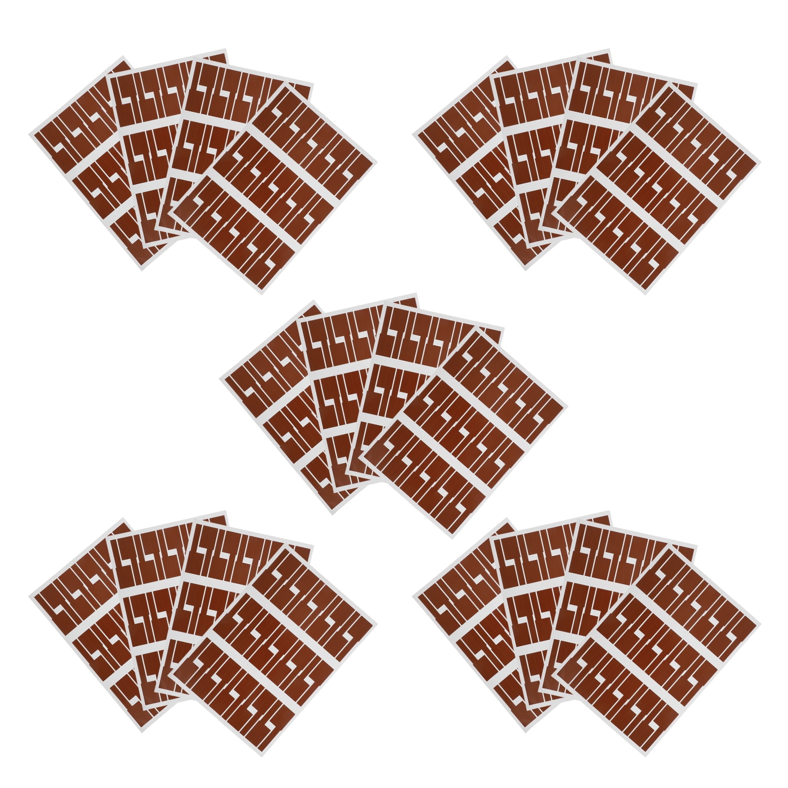 FRCOLOR 20 Sheet Cable Label Tape Labels Charging Waterproof Anti ...