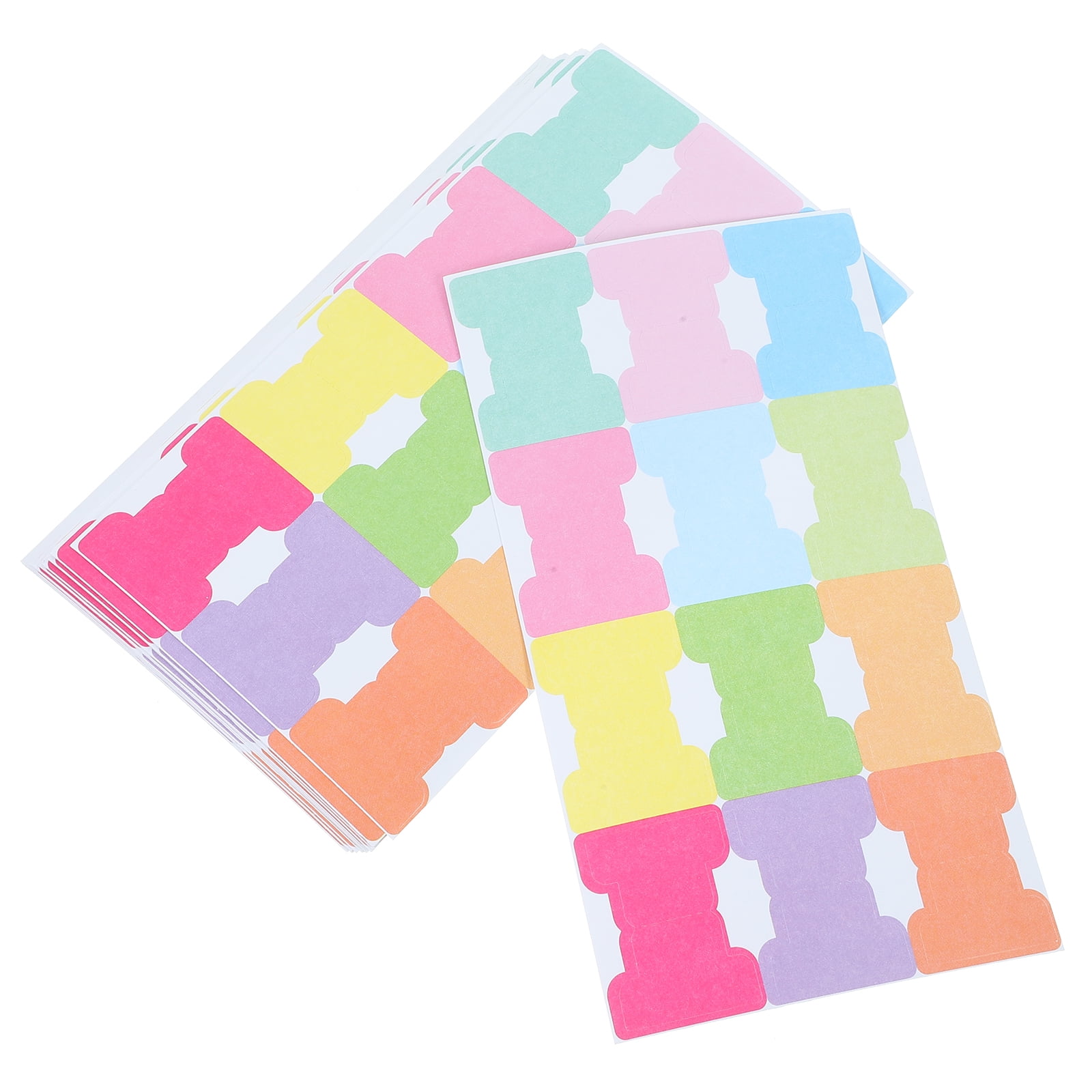 FRCOLOR 20 Sheets Book Spine Pen and Sticky Tabs Notebook Bookmarks ...